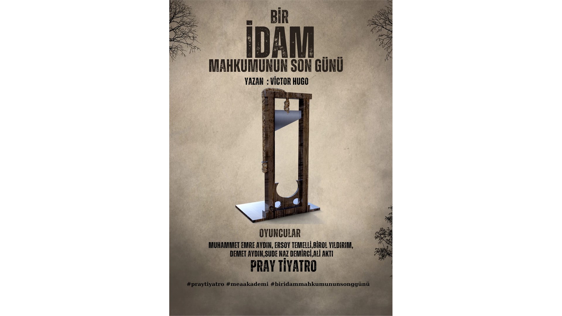 BİR İDAM MAHKUMUNUN SON GÜNÜ | 13 Eylül 2023 | Üsküdar Sahne Hane ...