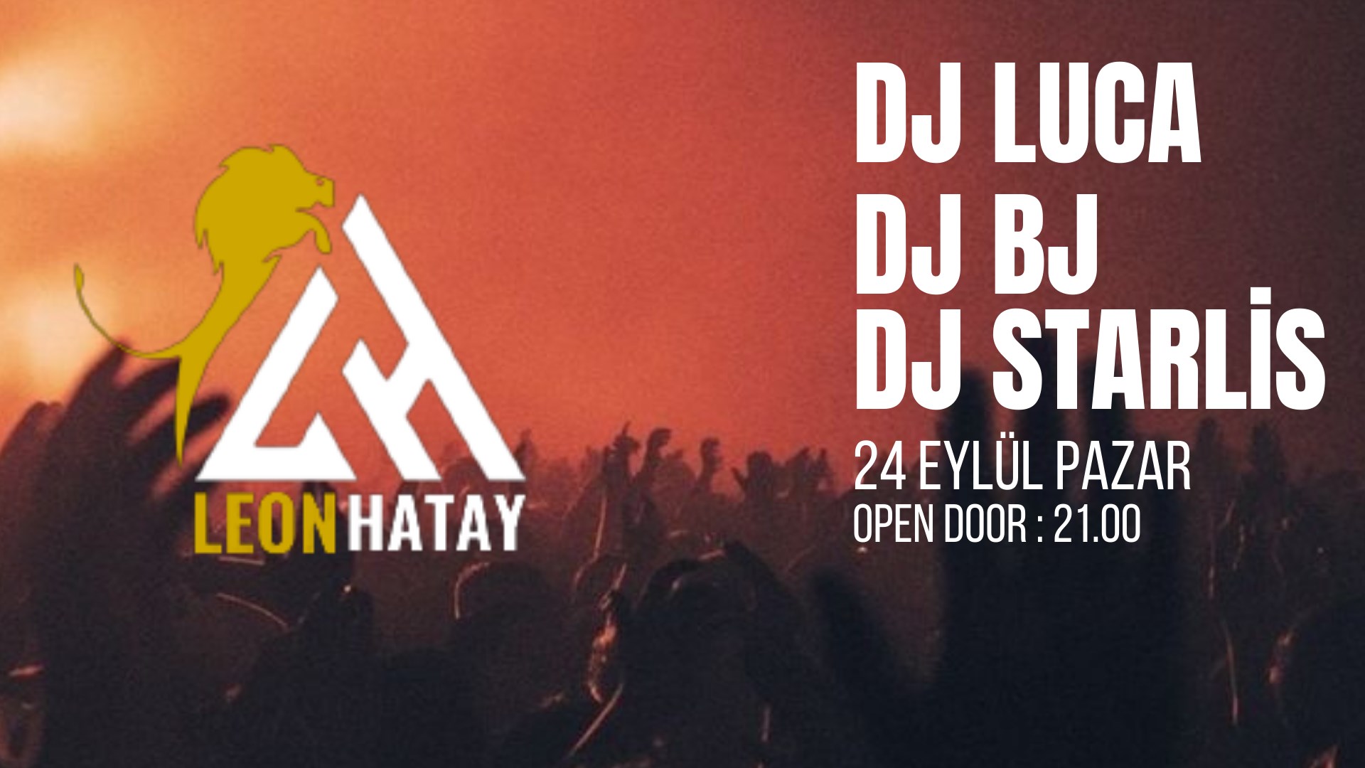 LEON PARTY | 24 September 2023 | Garaj bohem bahçe | Biletino