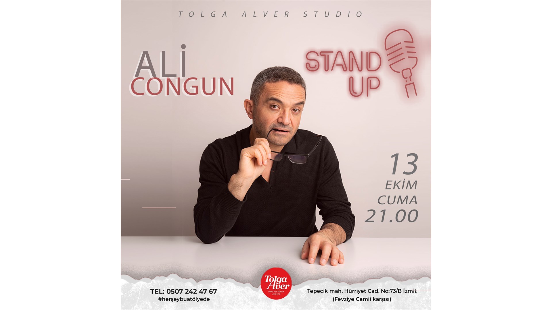 Ali Congun Stand Up Gösterisi (Komedi) | 13 Ekim 2023 | Tolga Alver ...