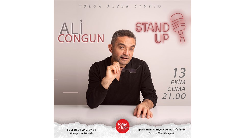 Ali Congun Stand Up Gösterisi (Komedi) | 13 Ekim 2023 | Tolga Alver ...