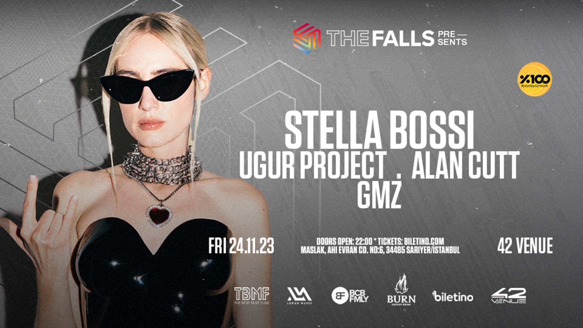 STELLA BOSSI at 42 Venue Istanbul | 24 Kasım 2023 | 42 Venue | Biletino