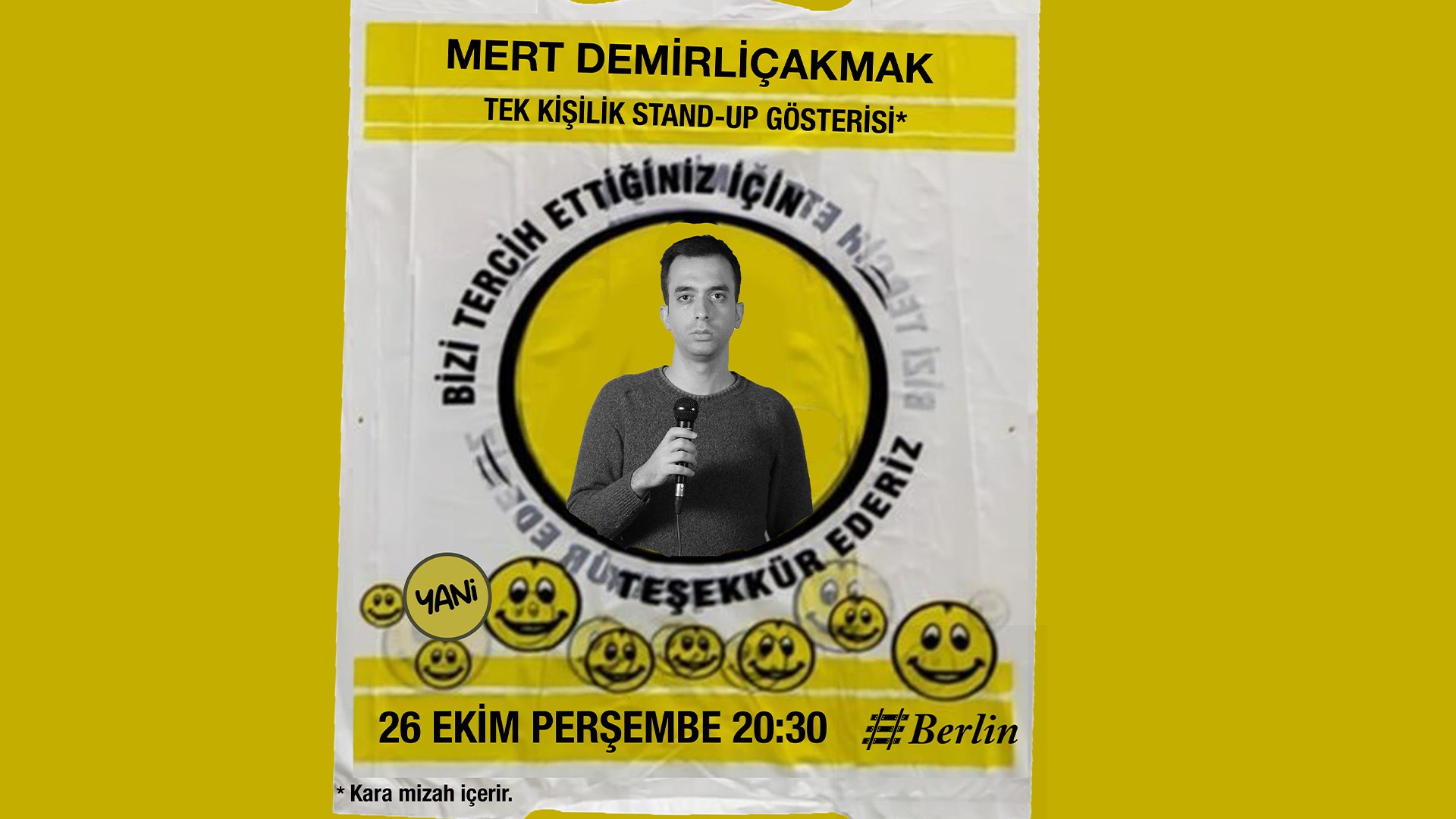 Mert Demirliçakmak Stand up | 26 October 2023 | #Berlin | Biletino
