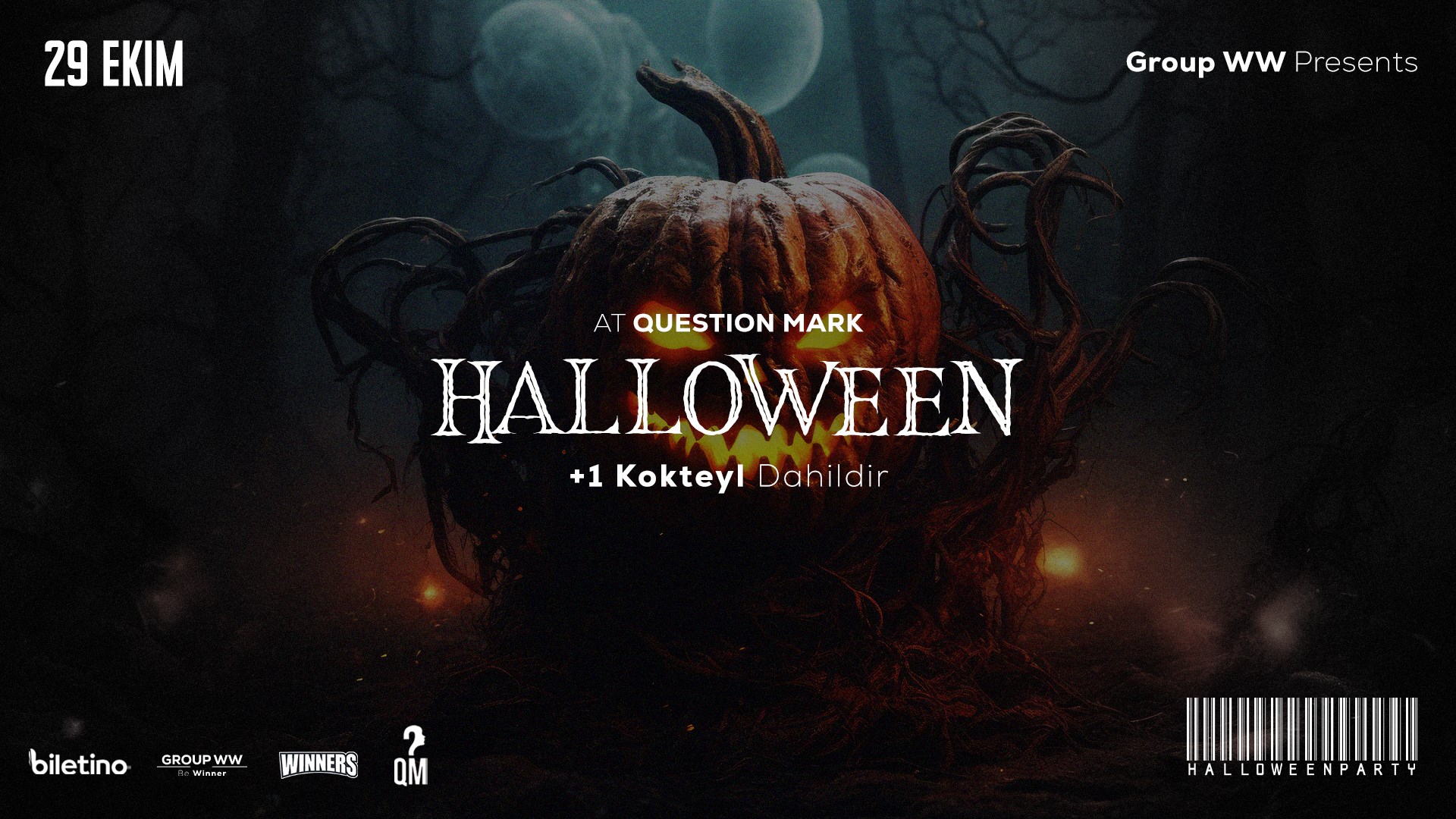 Freaky Halloween Party / Question Mark / 29 Ekim | 29 Ekim 2023 | Qm ...