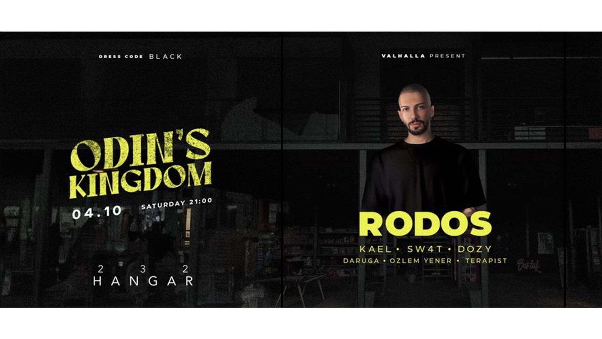 ODIN’S KINGDOM | 04 November 2023 | 232 HANGAR | Biletino