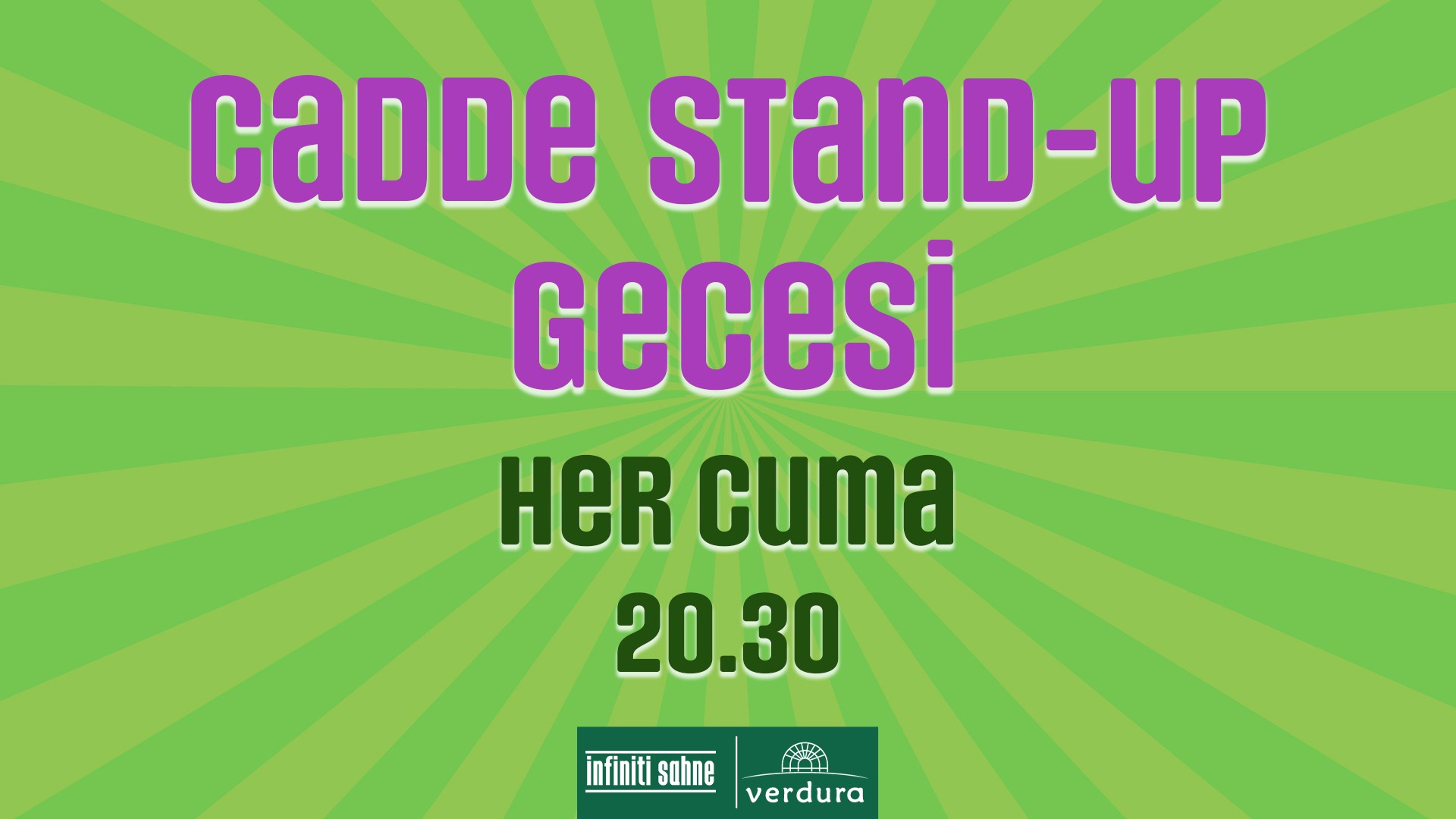Cadde Stand up Gecesi | 17 November 2023 | Verdura Restaurant Suadiye | Biletino