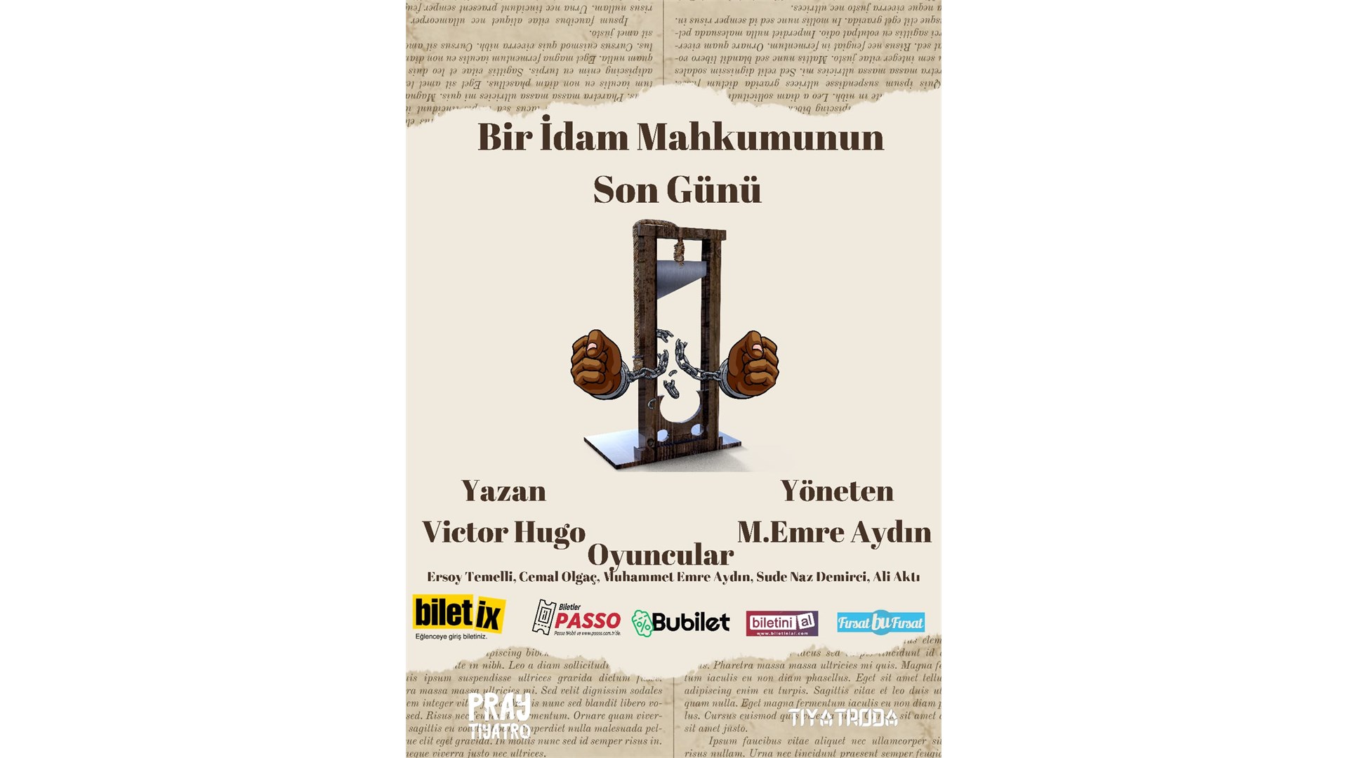 Bir İdam Mahkumunun Son Günü | 30 December 2023 | Üsküdar Sahne Hane ...