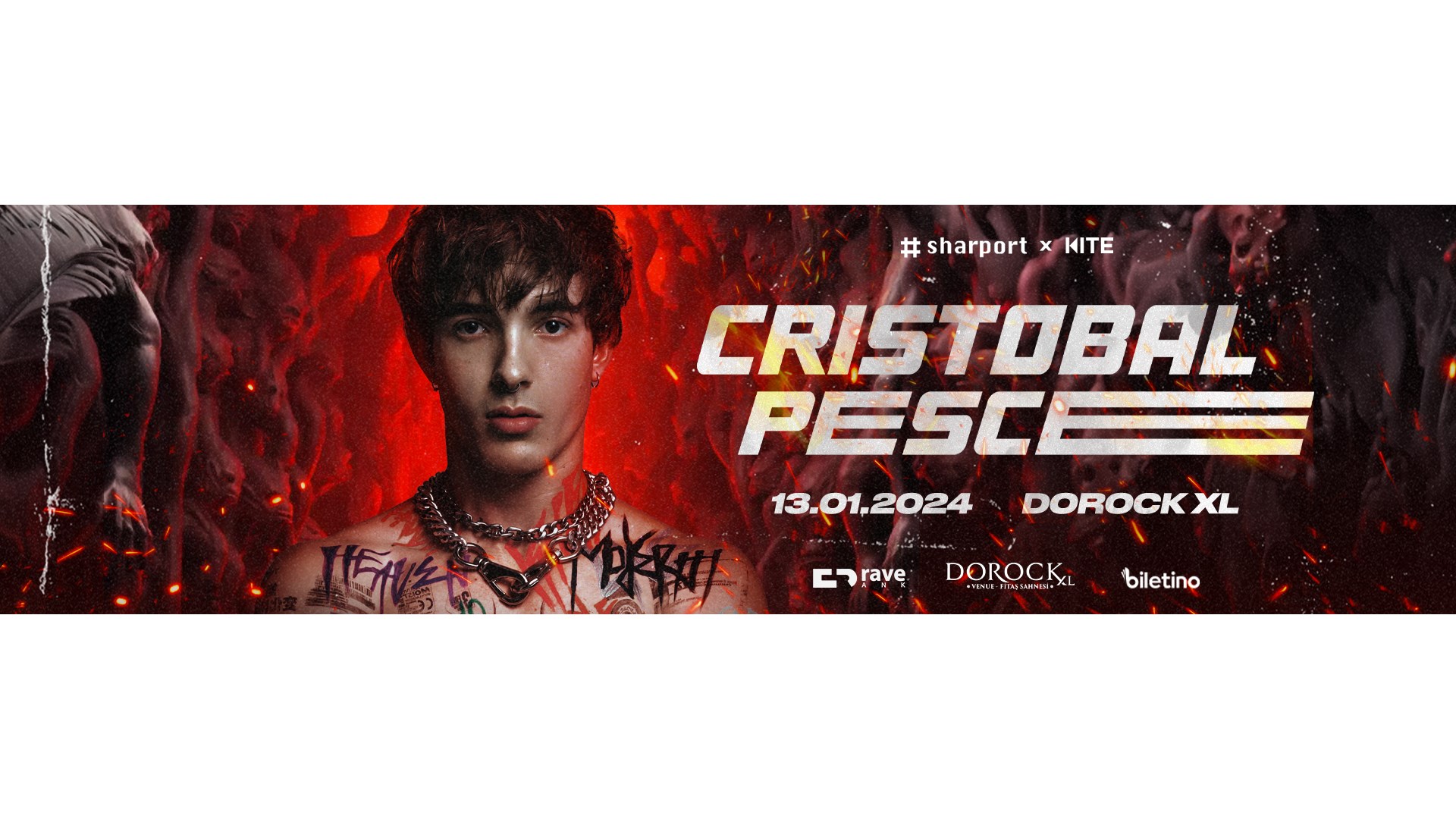 CRISTOBAL PESCE X KITE & SHARPORT PRESENTS | 13 January 2024 | Dorock ...