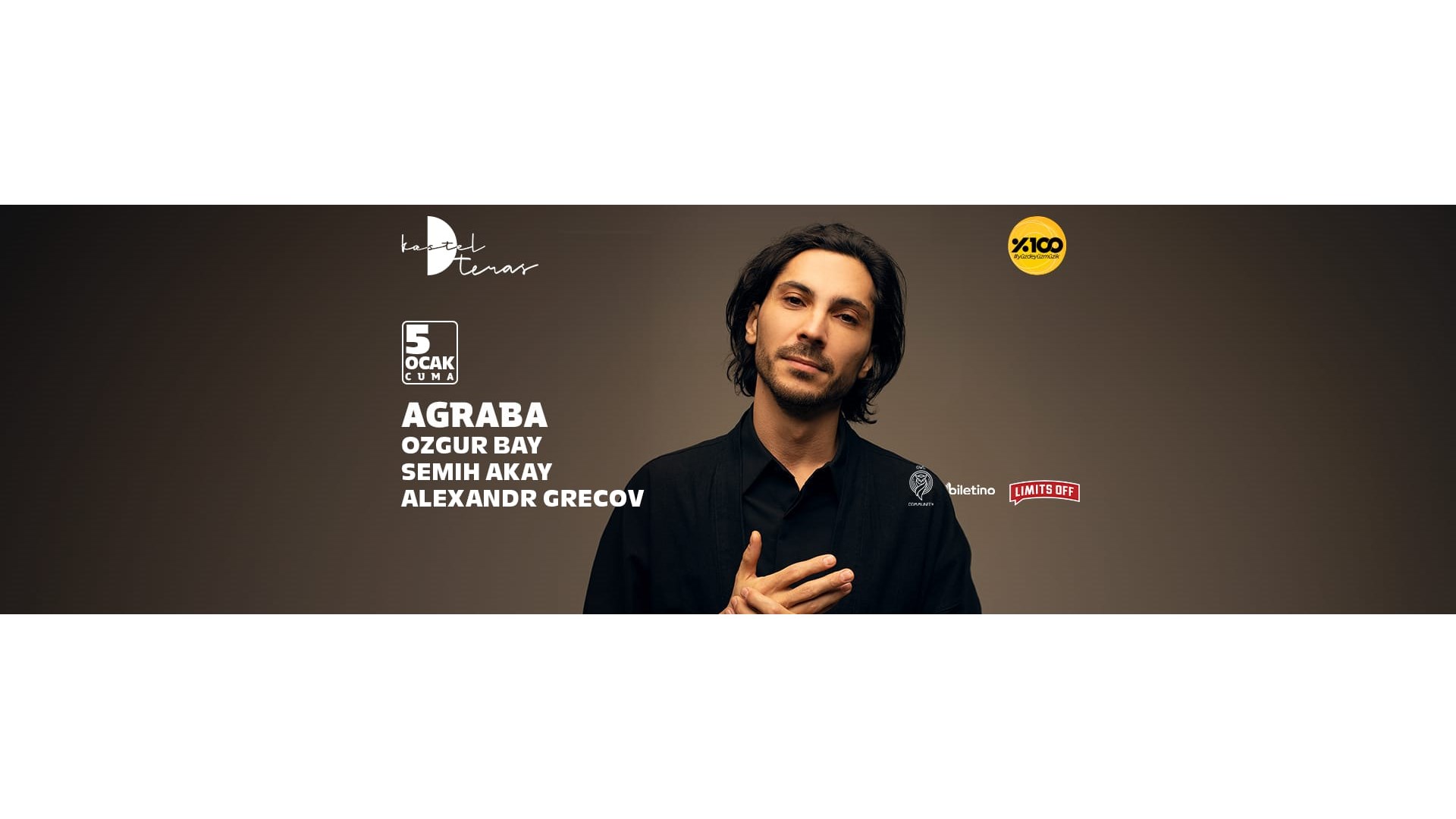 Agraba at Kastel Terace | 05 January 2024 | Kastel | Biletino