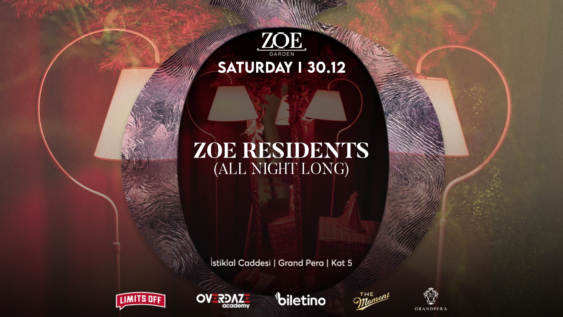 Zoe's Residents | Zoe Garden | 30 Aralık 2023 | ZOE GARDEN | Biletino