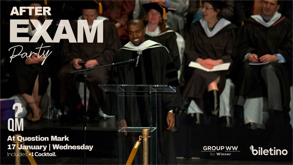 After Exam Party at Question Mark | 17 January 2024 | Qm İzmir | Biletino