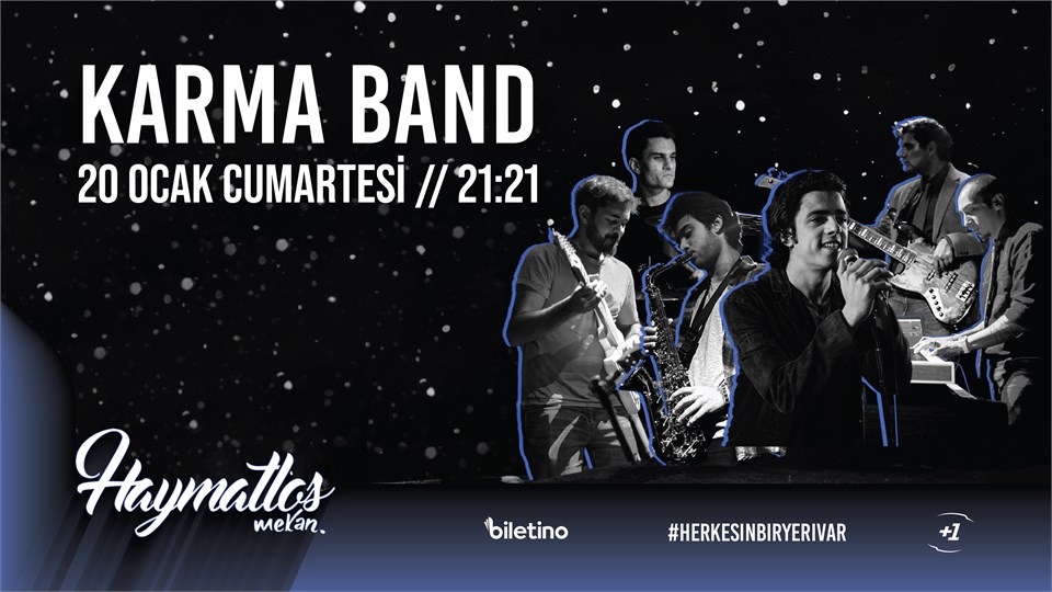 Karma Band | 20 Ocak 2024 | HaymatlosMekan | Biletino