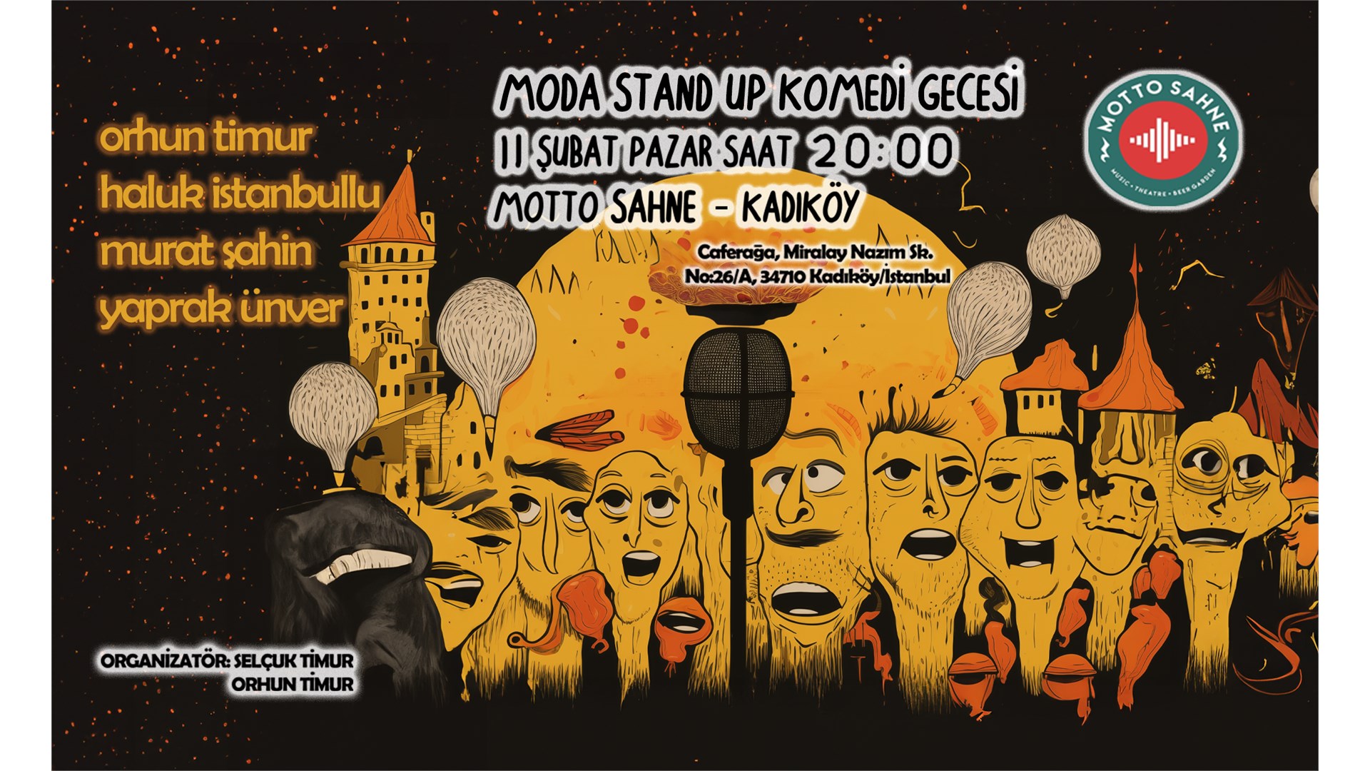 Motto Sahne Kadıköy Şovu - Blue Comedy | 11 February 2024 | Motto Sahne ...