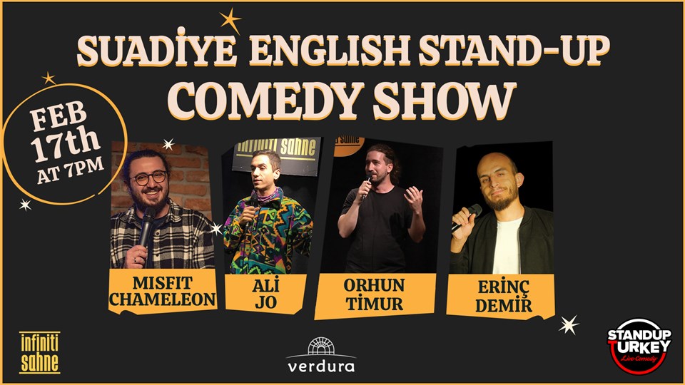English Stand-up Comedy Show | 17 February 2024 | Verdura Restaurant ...