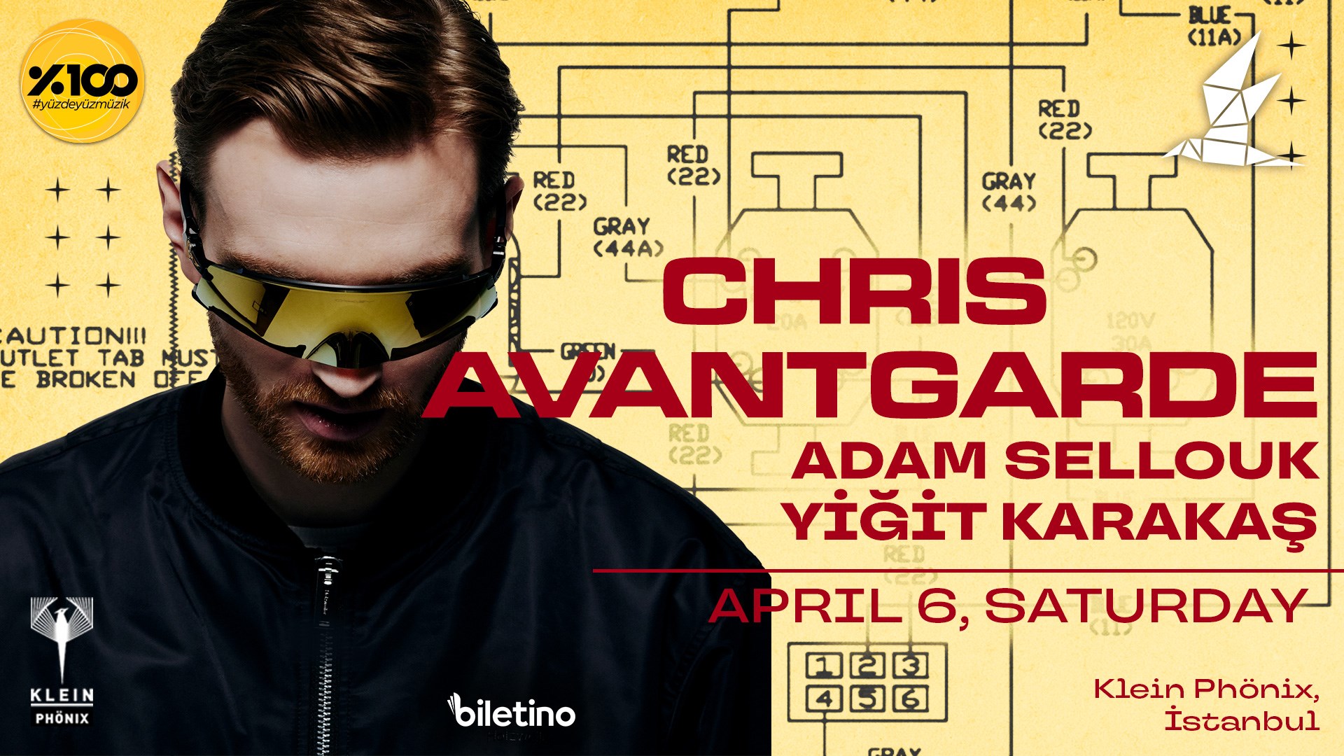 Chris Avantgarde | 06 April 2024 | Klein Phönix | Biletino