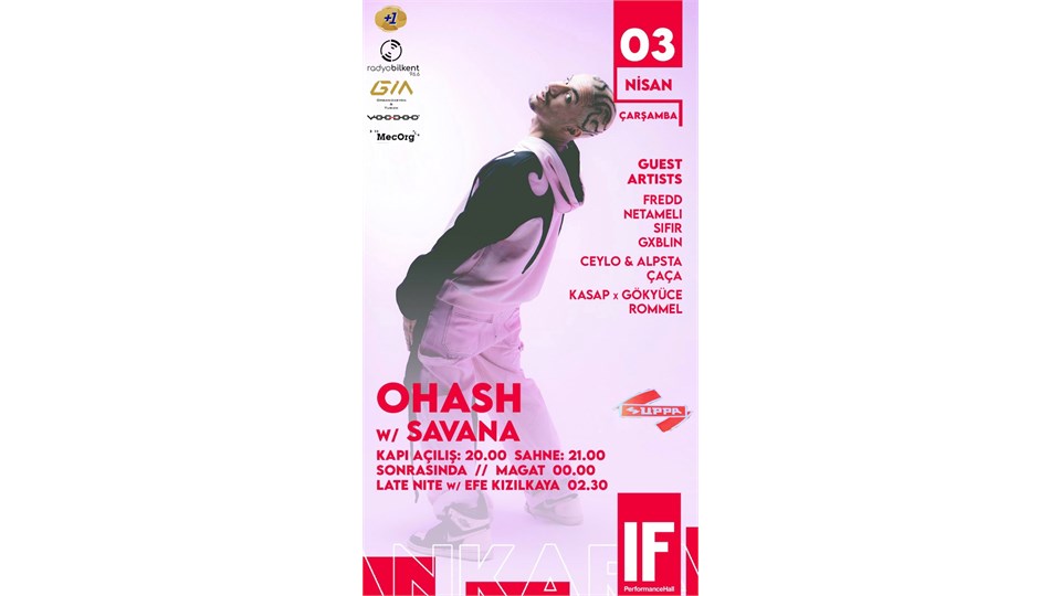 OHASH w/Savana Ankara konseri | 03 Nisan 2024 | IF Performance Hall ...