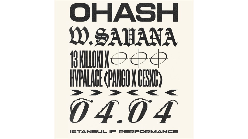 OHASH w/Savana | 23 May 2024 | IF Performance Hall | Biletino