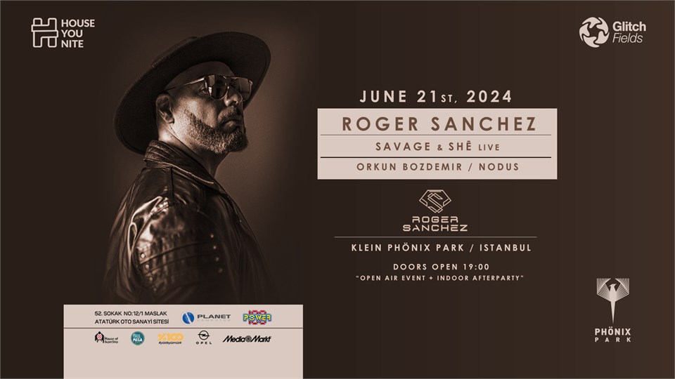 Roger Sanchez | 21 June 2024 | Klein Phönix | Biletino