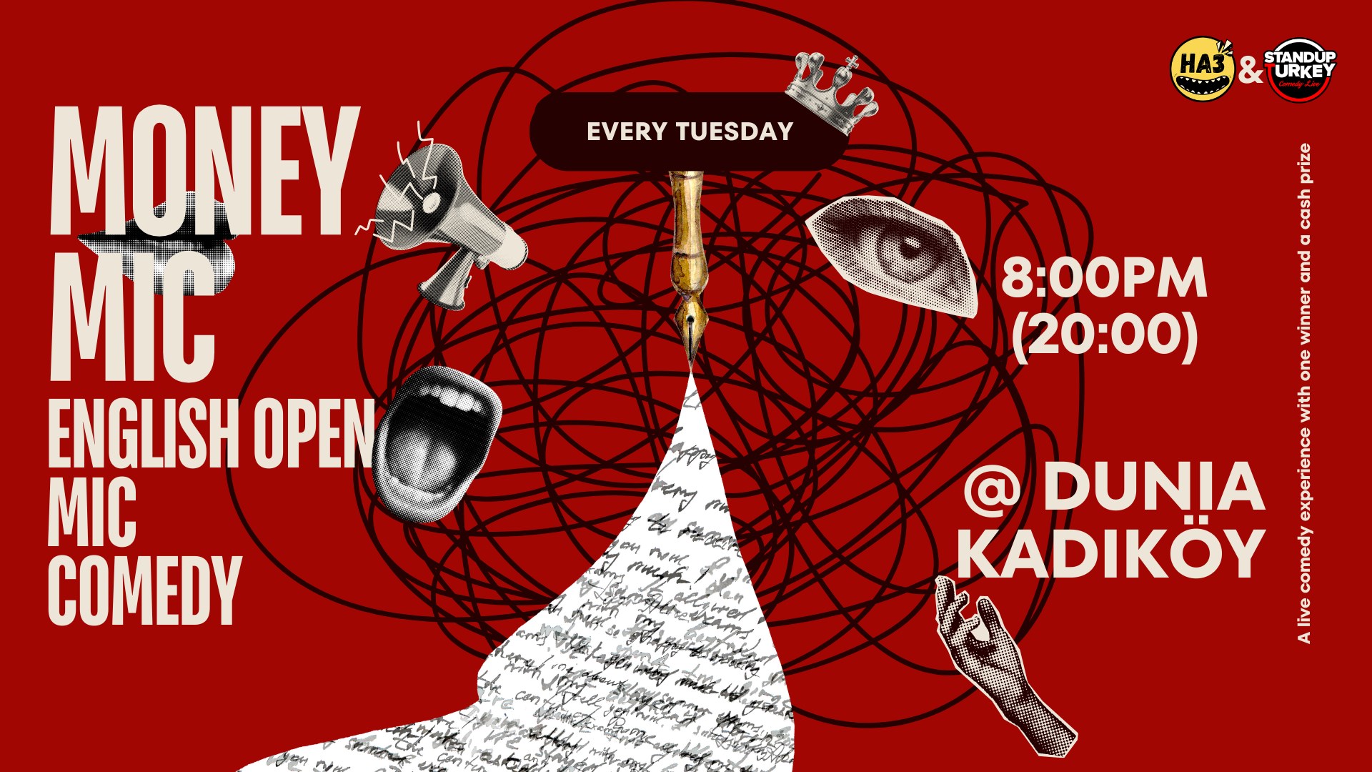 Money Mic - English Standup Comedy | 19 March 2024 | Dunia | Biletino