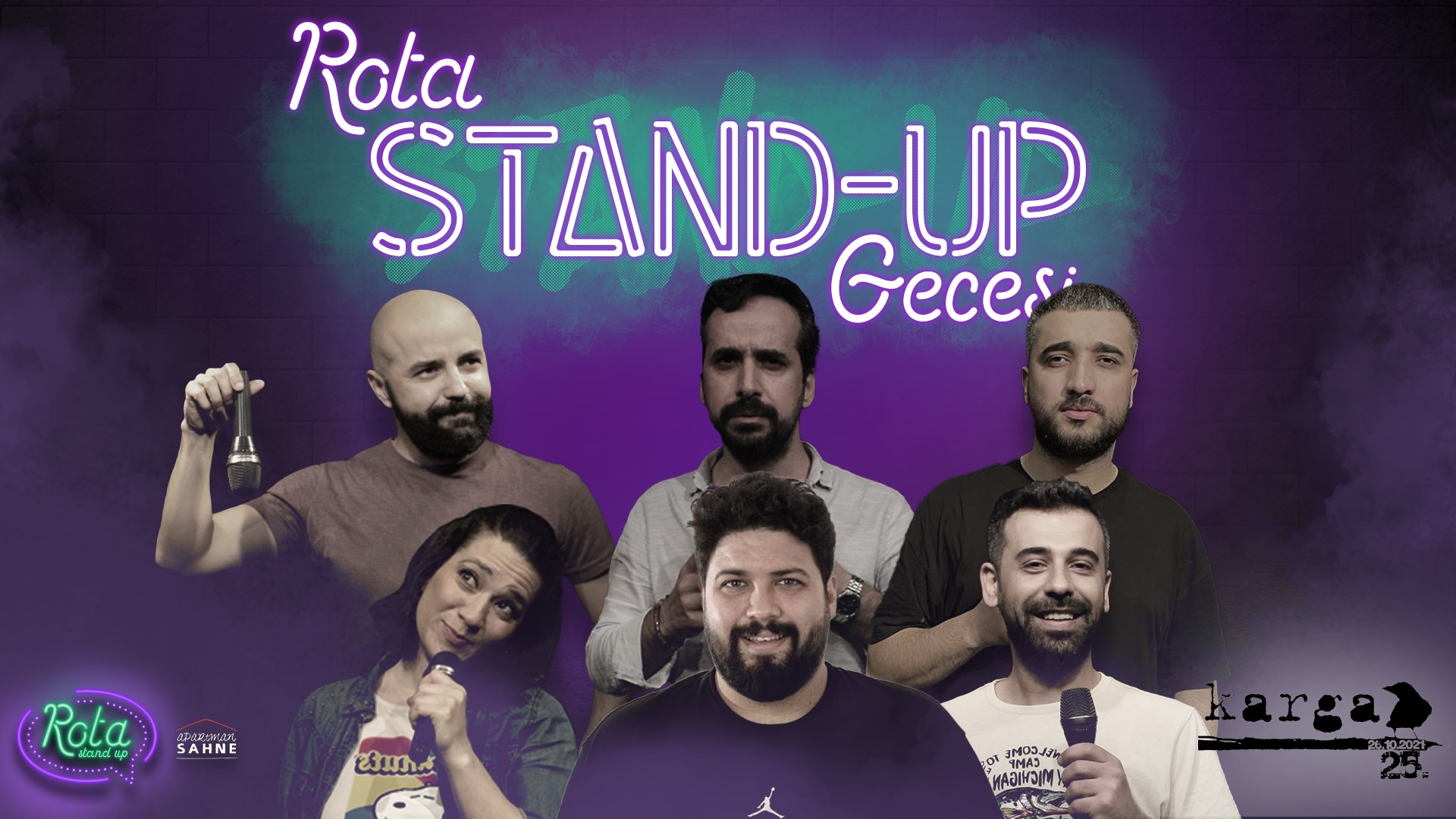 Rota Stand Up Gecesi | 19 March 2024 | Karga Kadıköy | Biletino