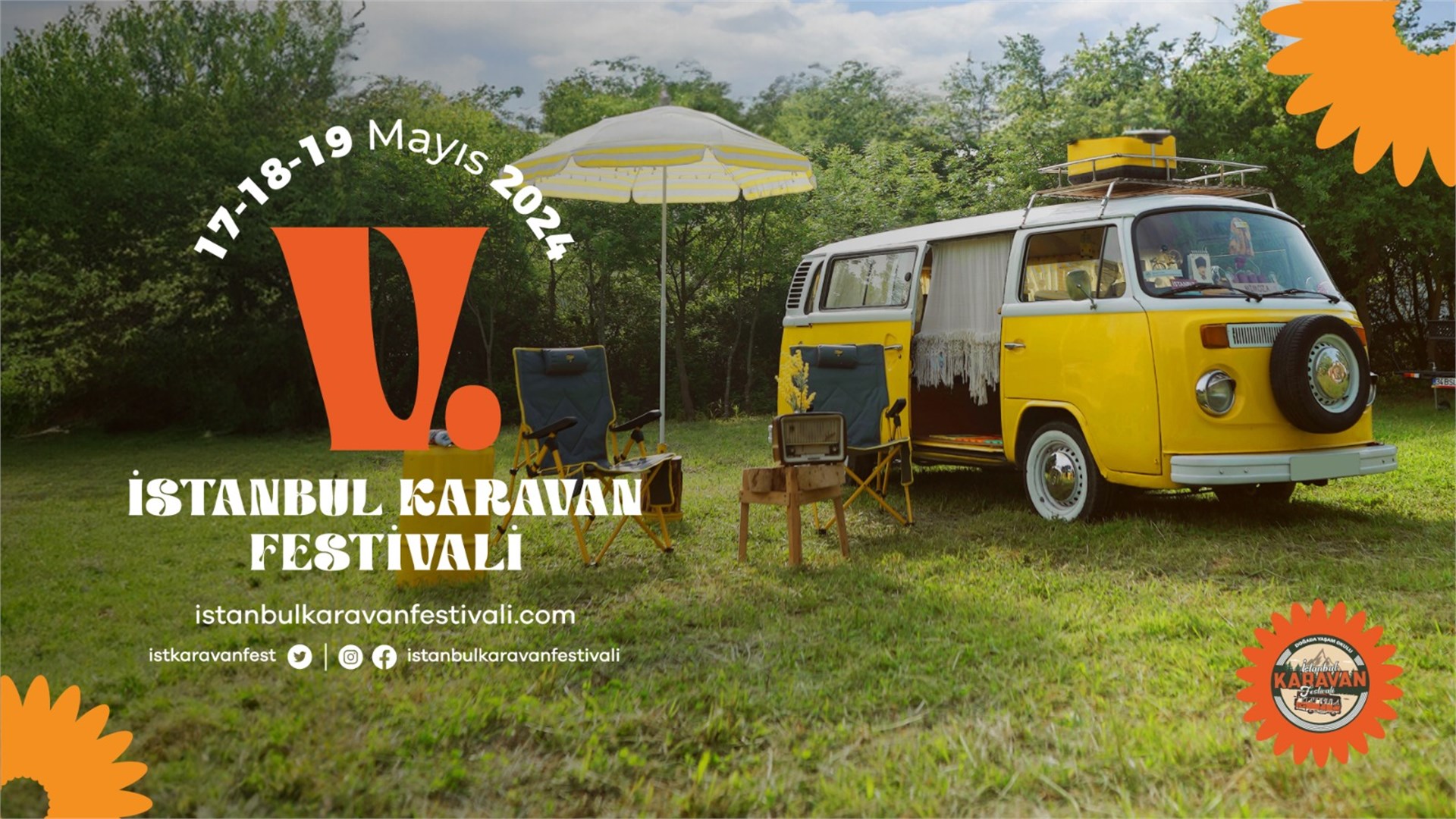 V. İstanbul Karavan Festivali | 17 Mayıs 2024 | KİLYOS Doğada Yaşam Okulu | Biletino