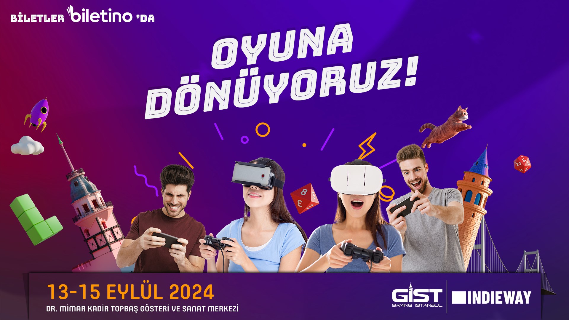 Gaming İstanbul 2024 Uluslararası Oyun, Espor ve Dijital Eğlence - GIST 2024 | 13 Eylül 2024 ...