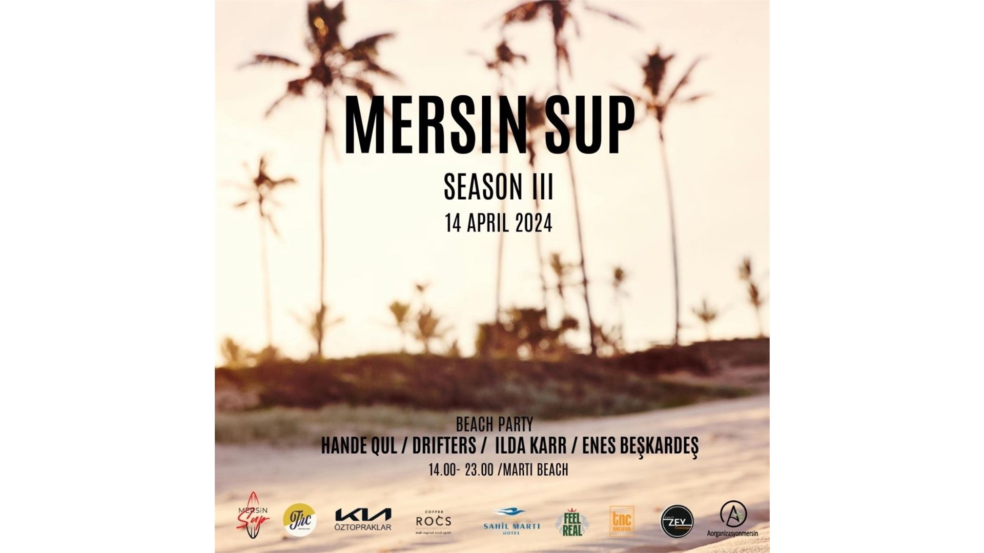 MERSİN SUP SEASON III | 14 April 2024 | sahil martı otel | Biletino