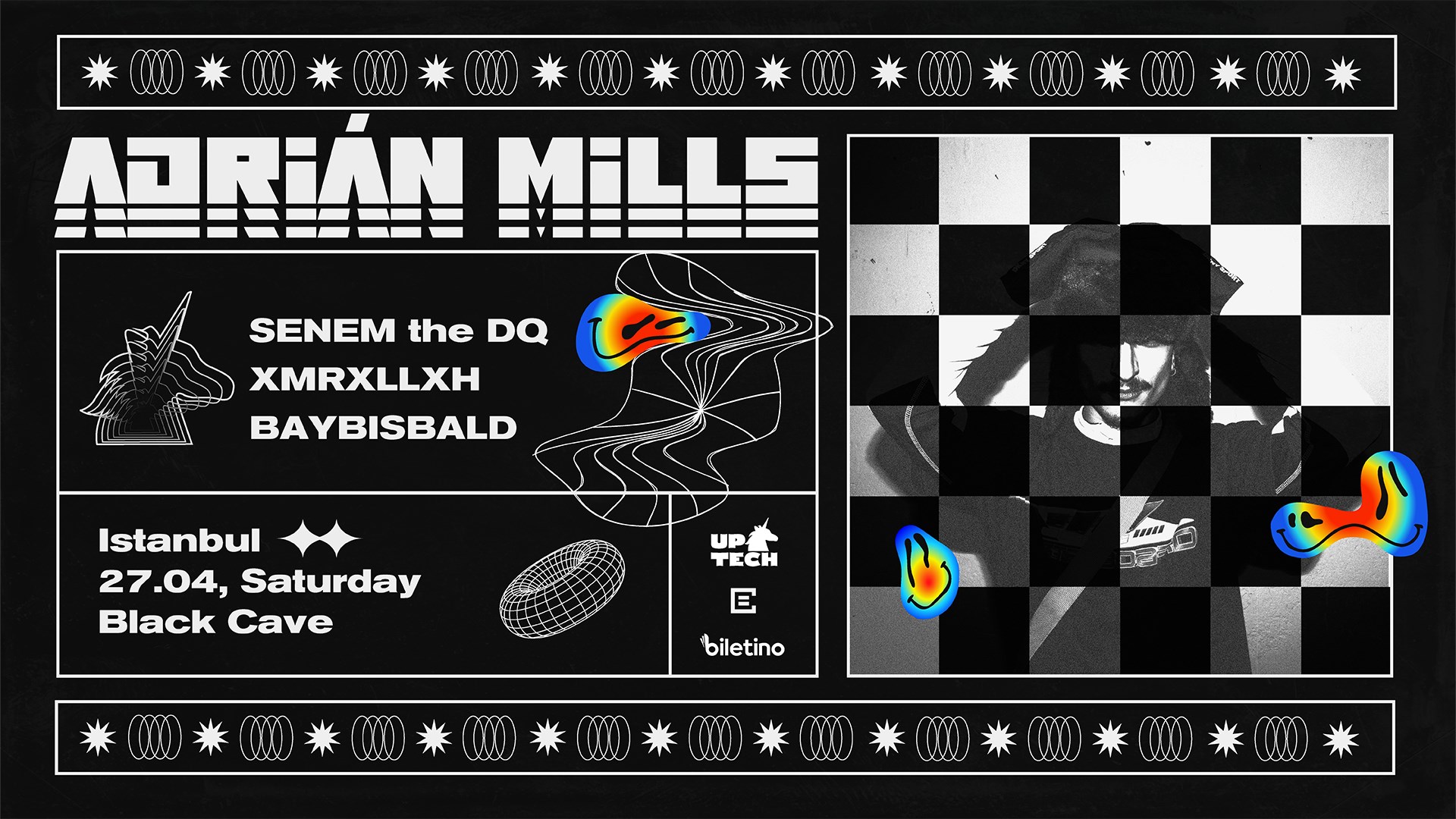 Adrián Mills İstanbul | UPTech Triple Trouble Series Vol.1.2 | 27 April ...