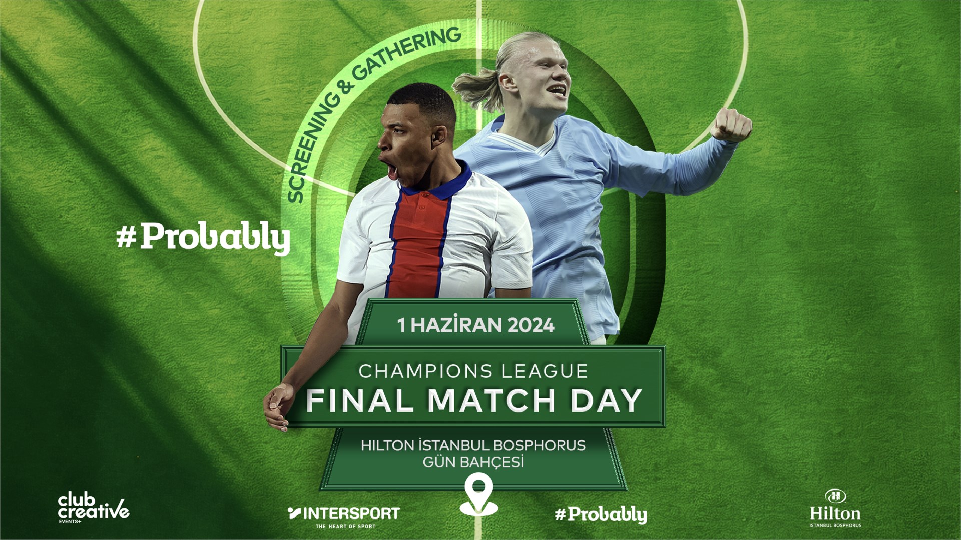 Champions League Final Match Day - Screening & Gathering | 01 June 2024 ...