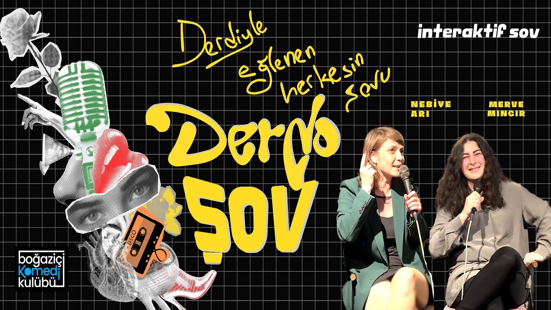 Derdo Şov - İnteraktif Komedi Şovu | 25 April 2024 | Woodstock | Biletino