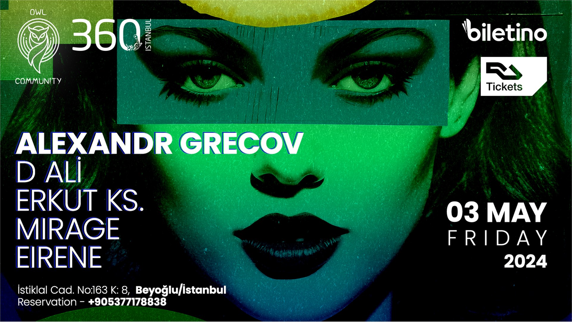 Owl Community with friends at 360 Istanbul | 14 April 2024 | 360 ...