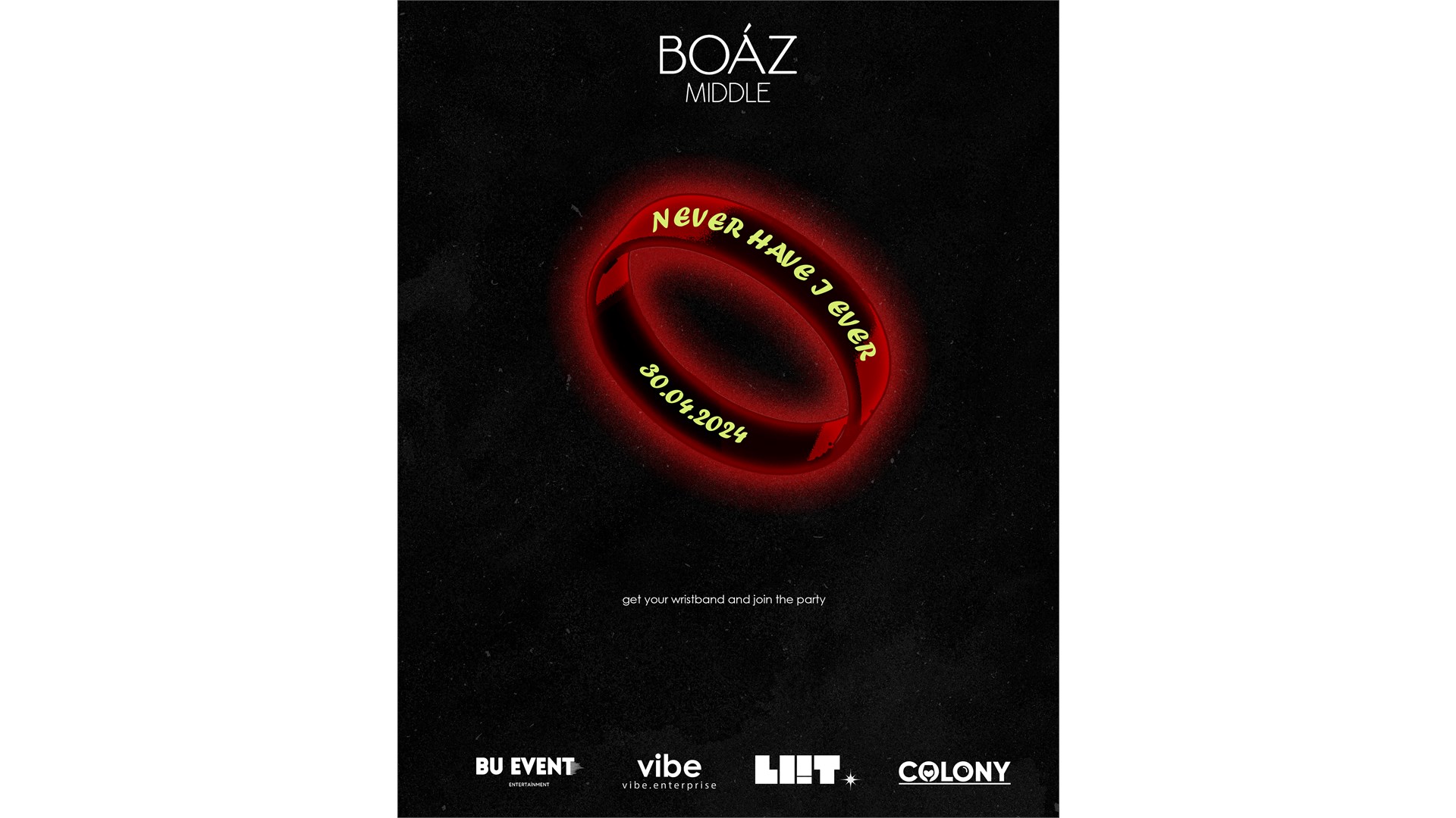 Never I Have Ever : Boaz Middle | 30 April 2024 | Boaz Middle | Biletino