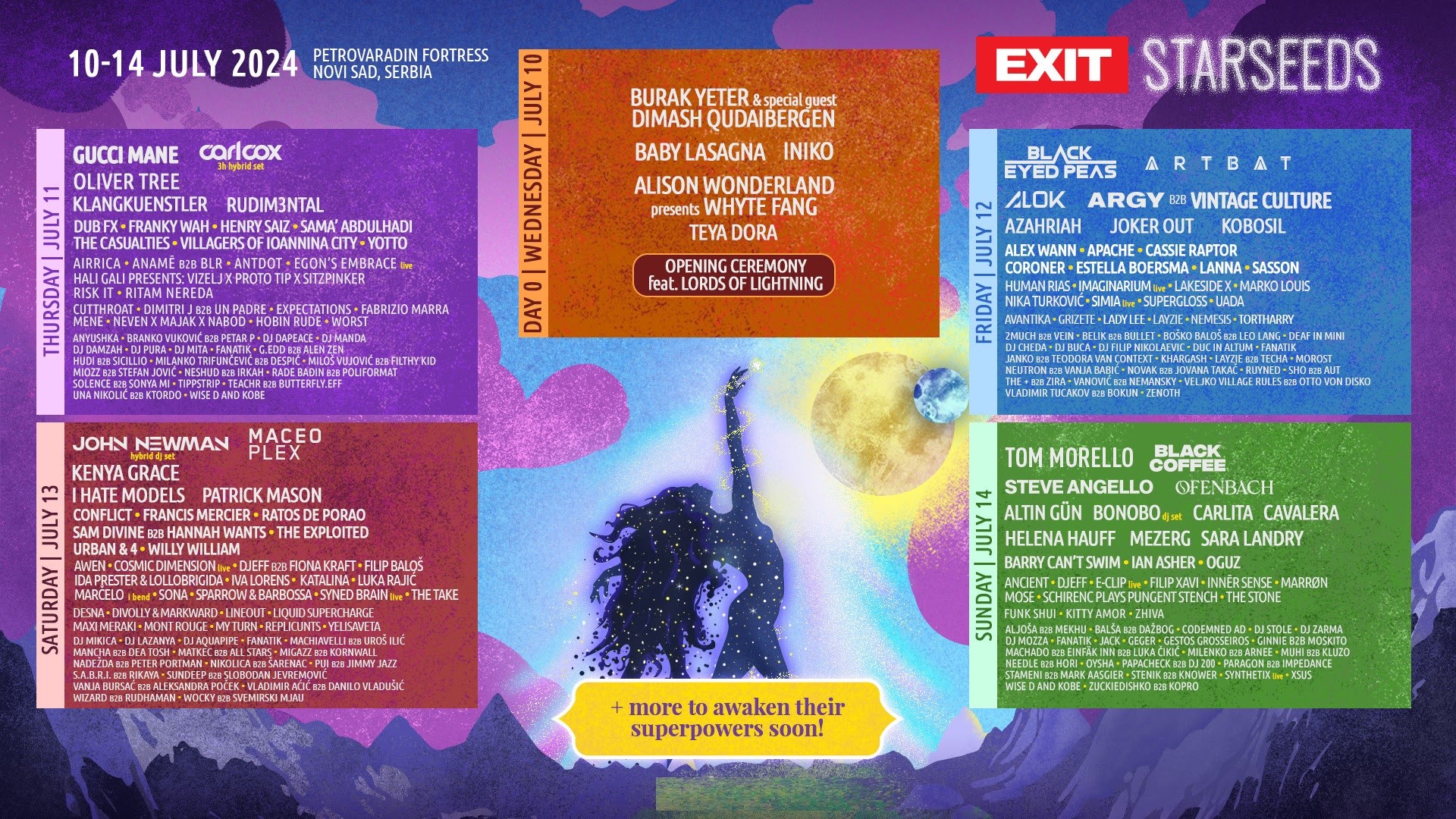 Exit Festival 2024 | 10 Temmuz 2024 | EXIT FESTIVAL | Biletino