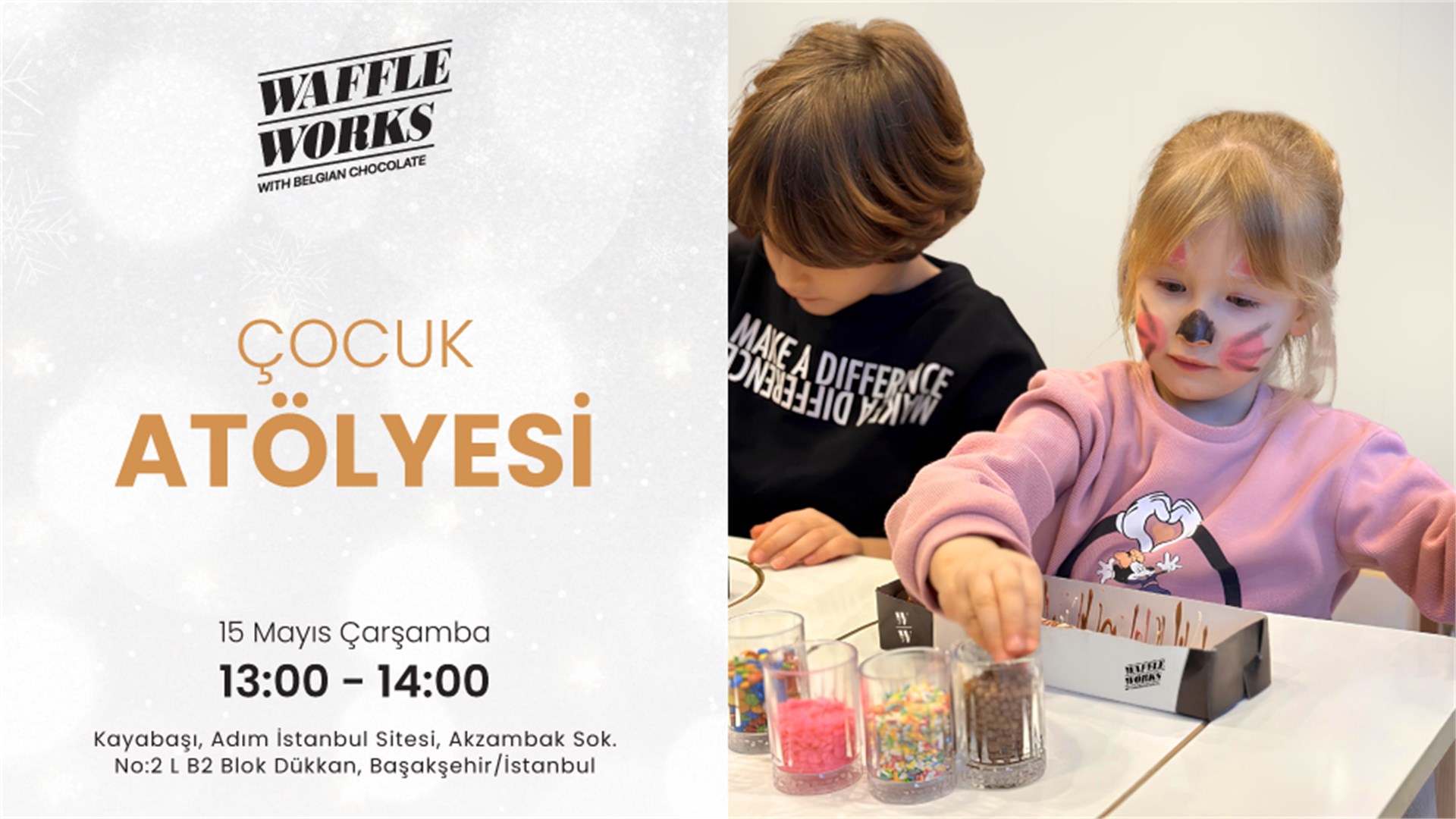 Waffle Çocuk Atolyesi | 15 May 2024 | Waffle Works | Biletino