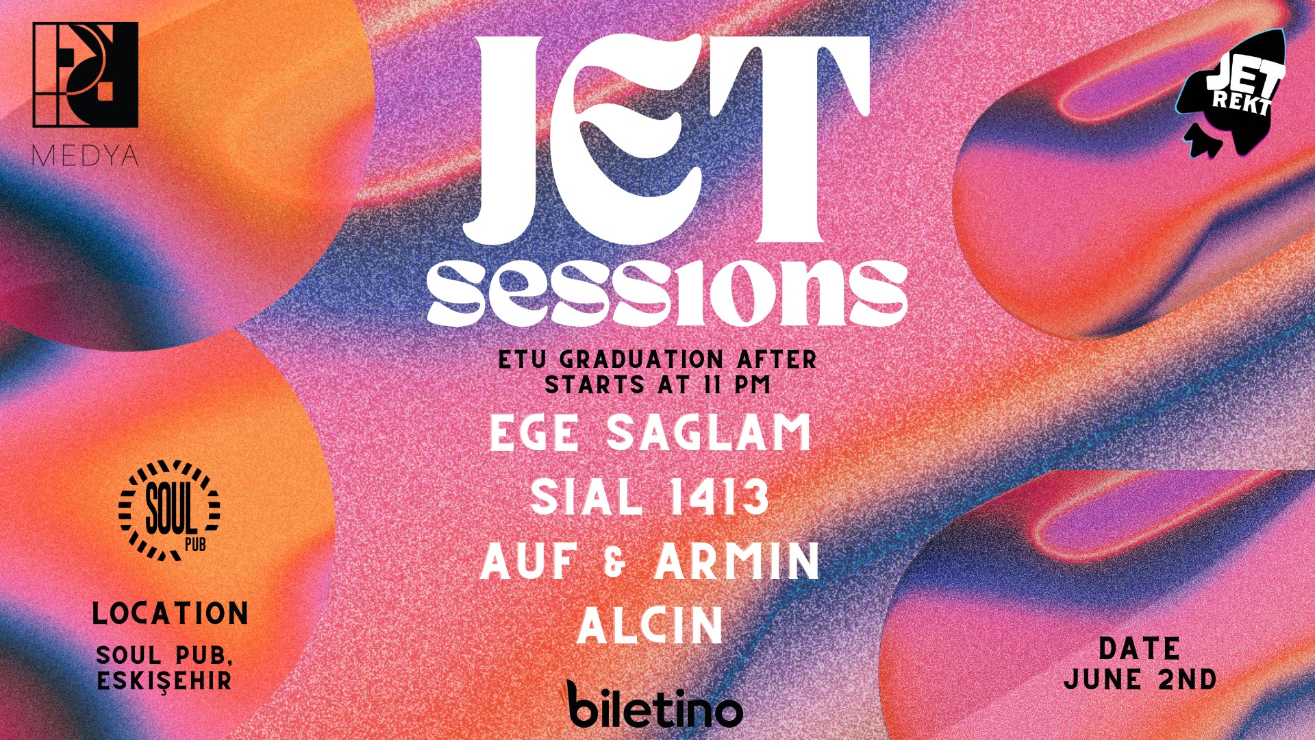 Jet Sessions #2 ESTU Graduation After Party | 02 June 2024 | Soul Pub ...
