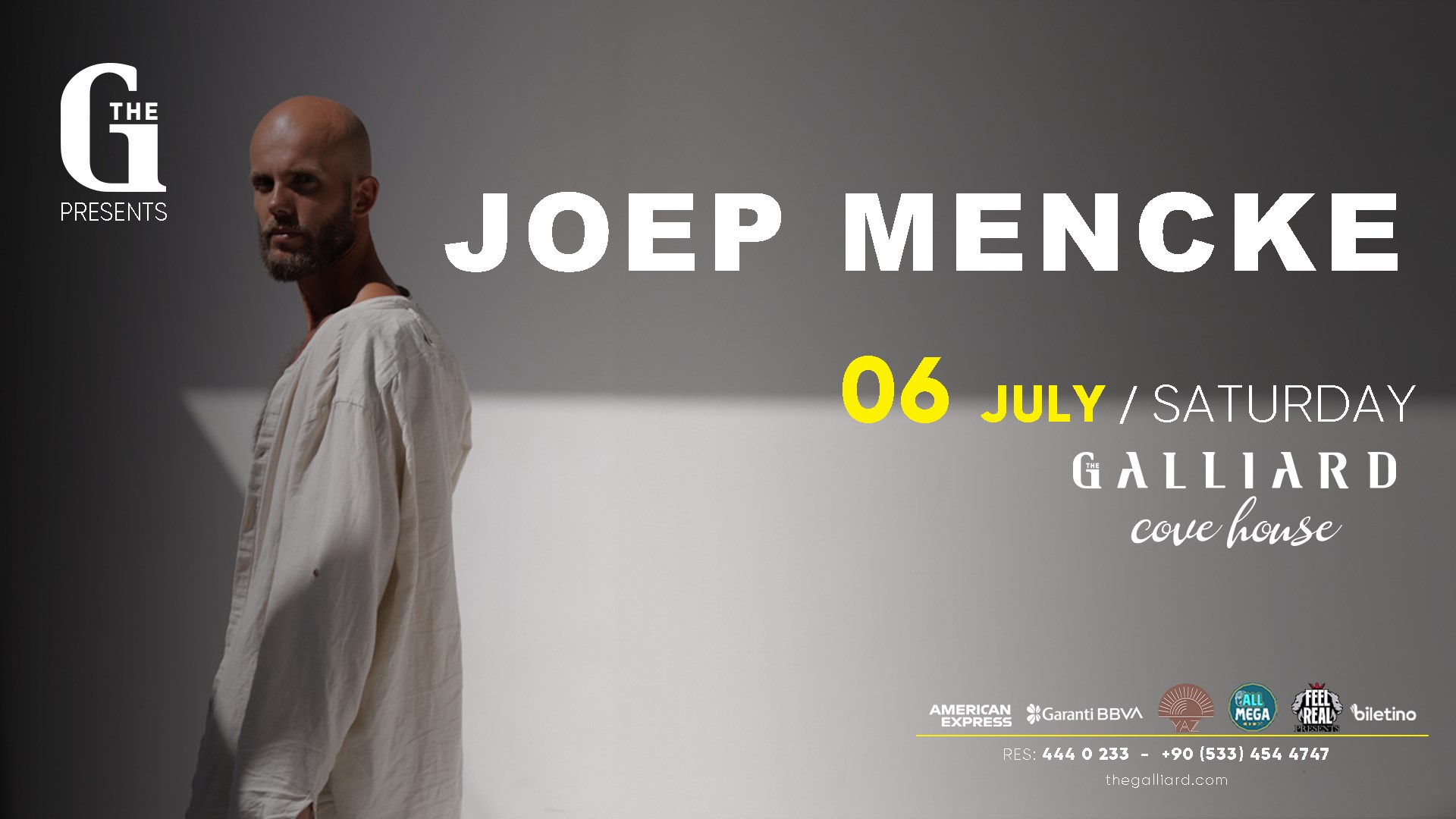 JOEP MENCKE at The GALLIARD Cove House | 06 July 2024 | The Galliard ...
