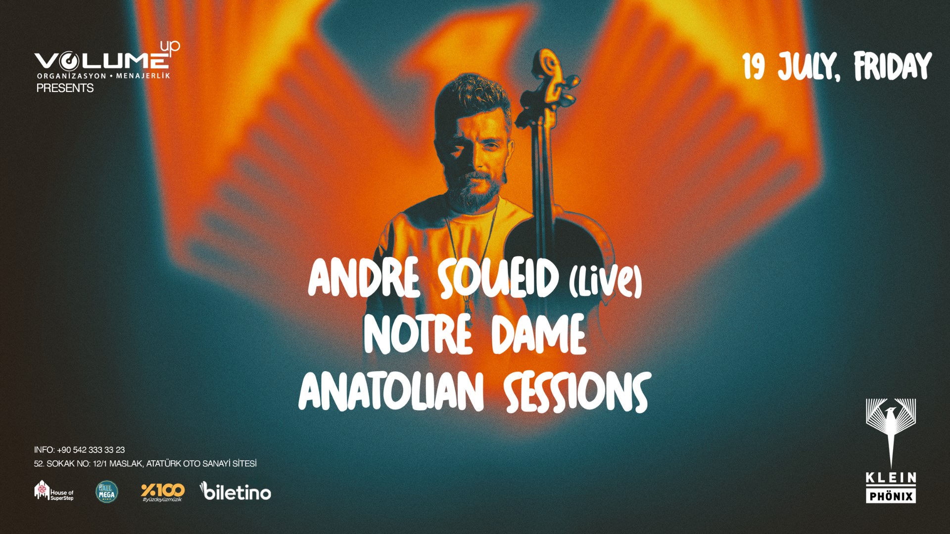 Andre Soueid | Klein Phönix | 19 July 2024 | Klein Phönix | Biletino