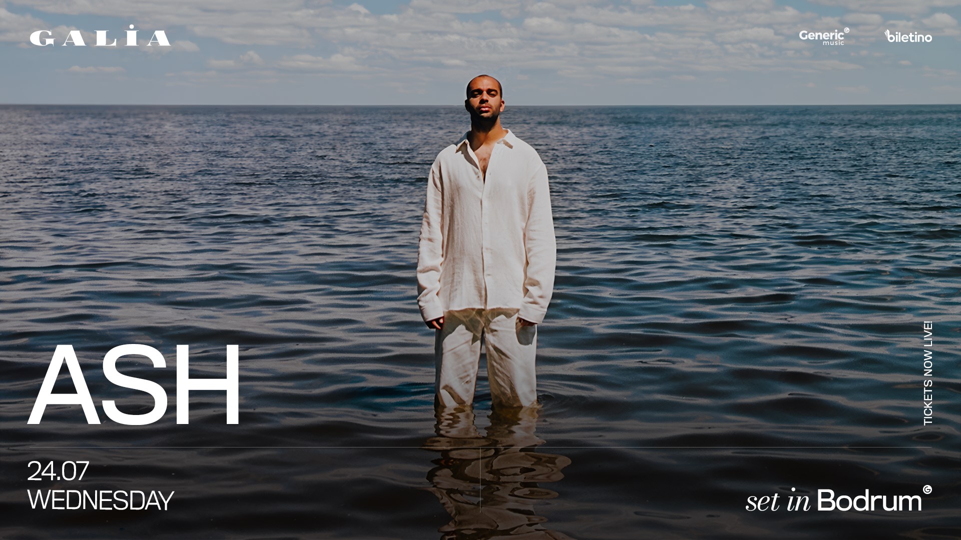 ASH Live | Set in Bodrum | 24 July 2024 | GALIA | Biletino