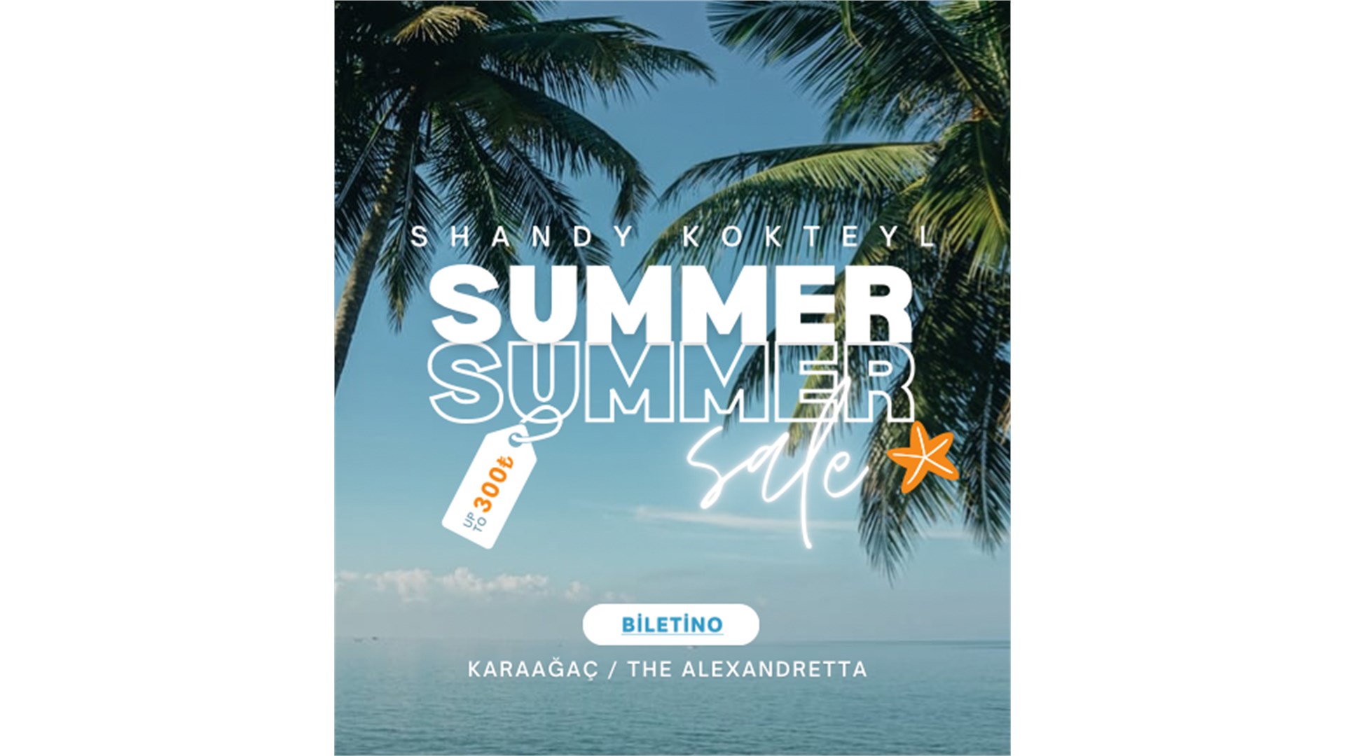 Shandy Parti | 29 Haziran 2024 | The Alexandretta | Biletino