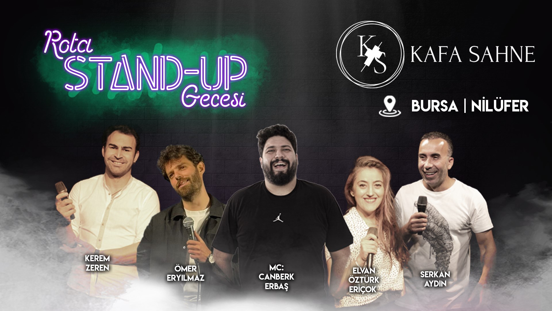 Rota Stand Up Gecesi | 29 June 2024 | Kafa Sahne | Biletino