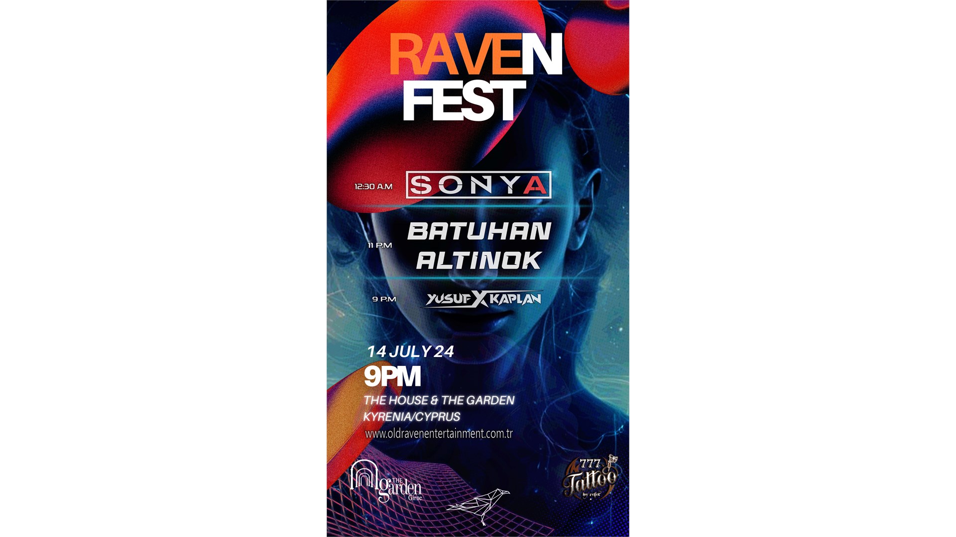Raven Fast | 14 July 2024 | The House & The Garden | Biletino