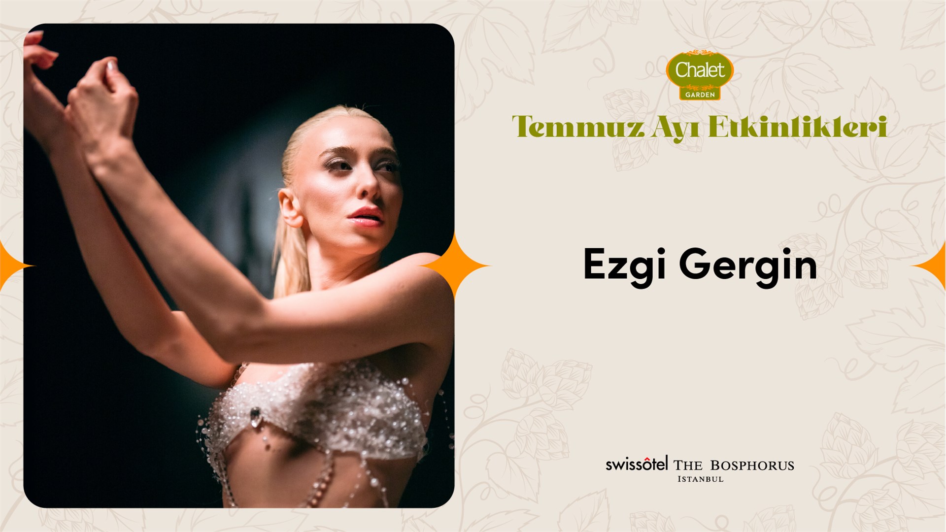 Ezgi Gergin | Chalet Garden Canlı Müzik Programı | 05 Temmuz 2024 ...