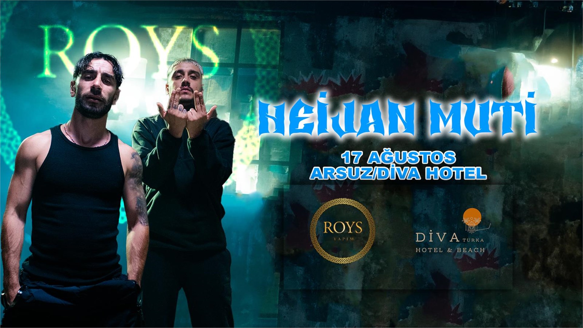 Heijan Muti | 17 Ağustos 2024 | Diva Turka Beach | Biletino