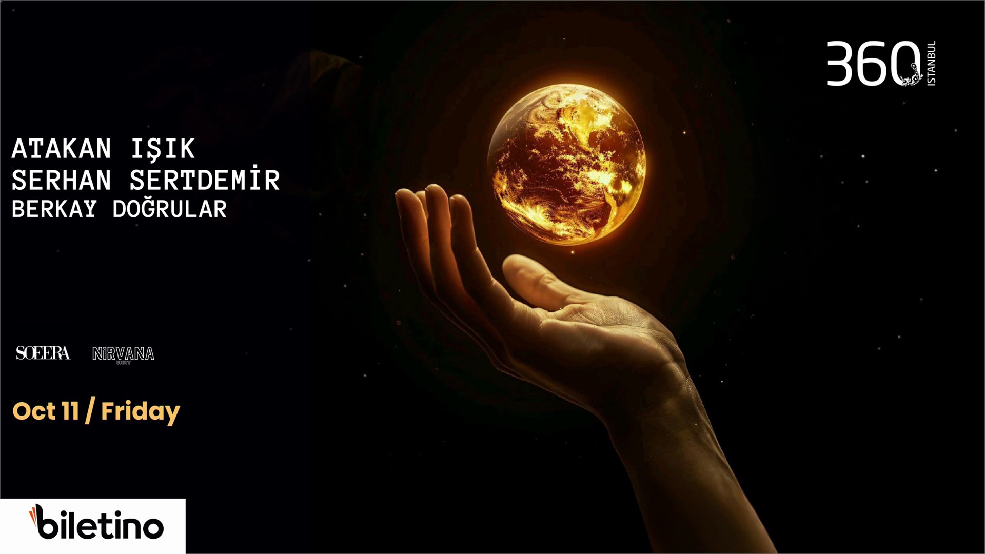 360 Club x Soeera Events | 11 October 2024 | 360 İstanbul | Biletino