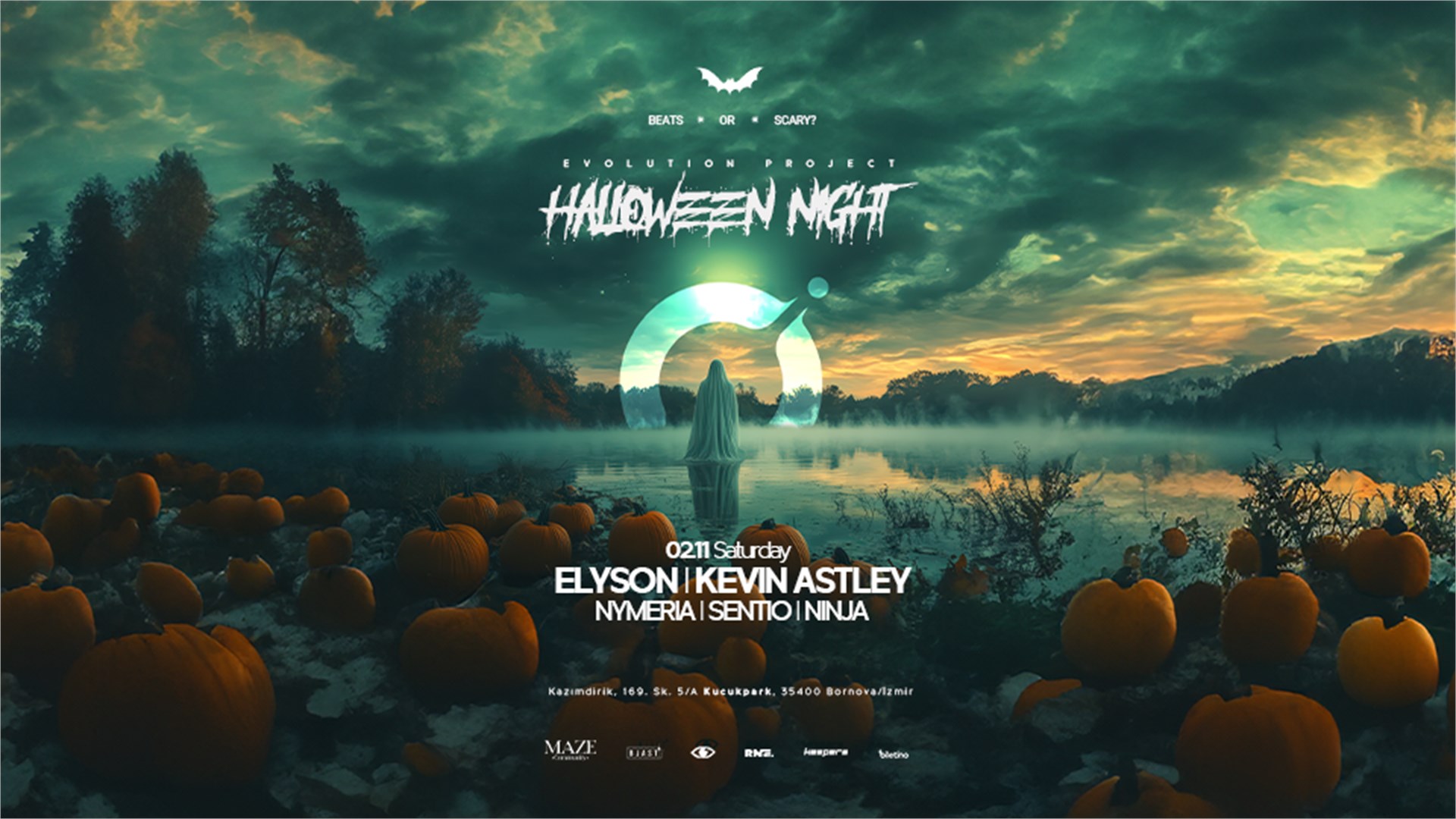 Evolution Project Presents | Maze Social Halloween Night | 02 November ...