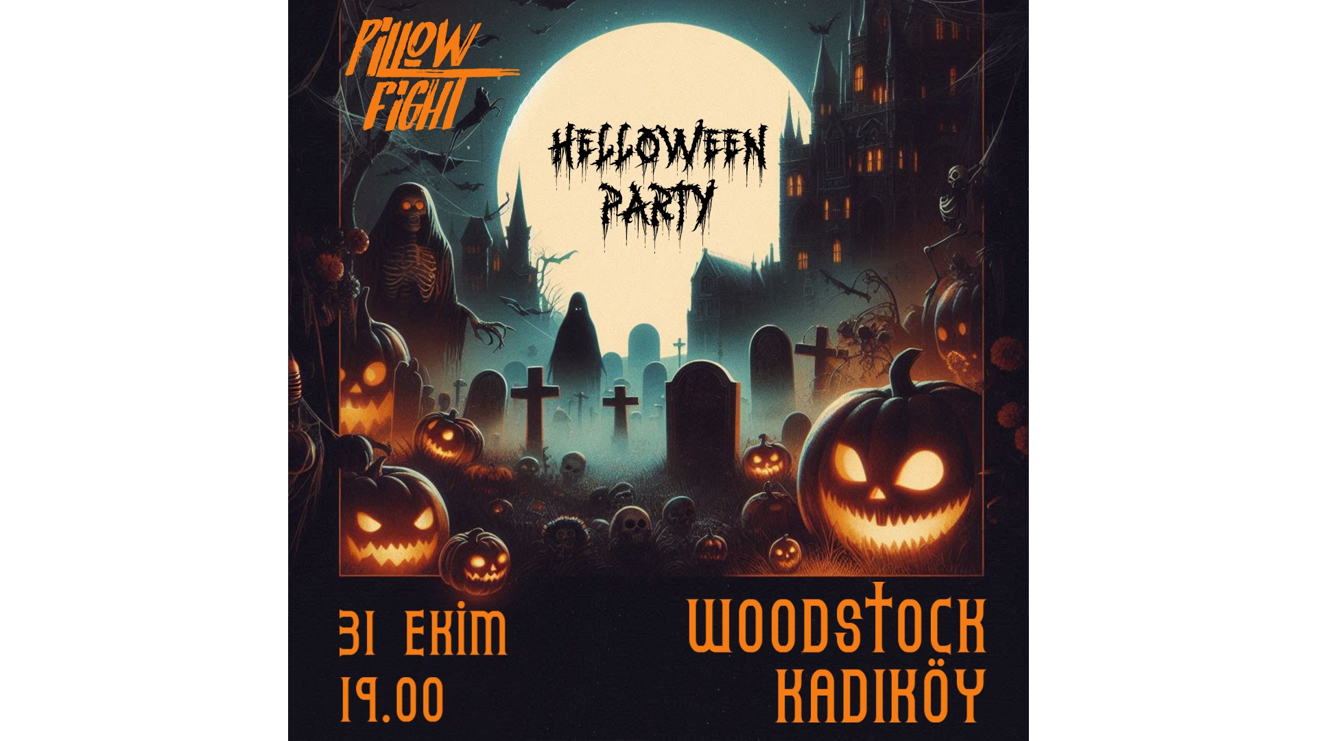 Woodstock Hell O' Ween Party | 31 Ekim 2024 | Woodstock | Biletino