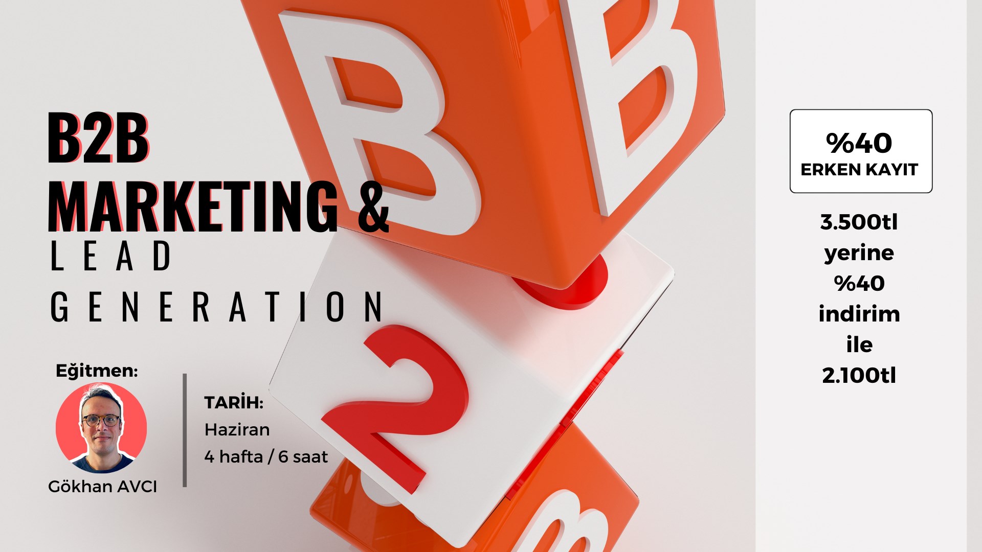 B2B Marketing ve Lead Generation | 21 Mayıs 2025 | Zoom | Biletino