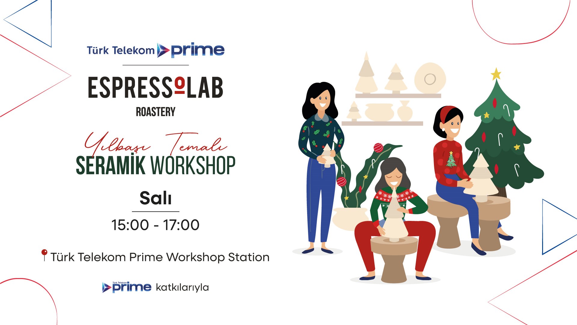 Yılbaşı Temalı Seramik Workshop | 24 Aralık 2024 | Espressolab Roastery ...