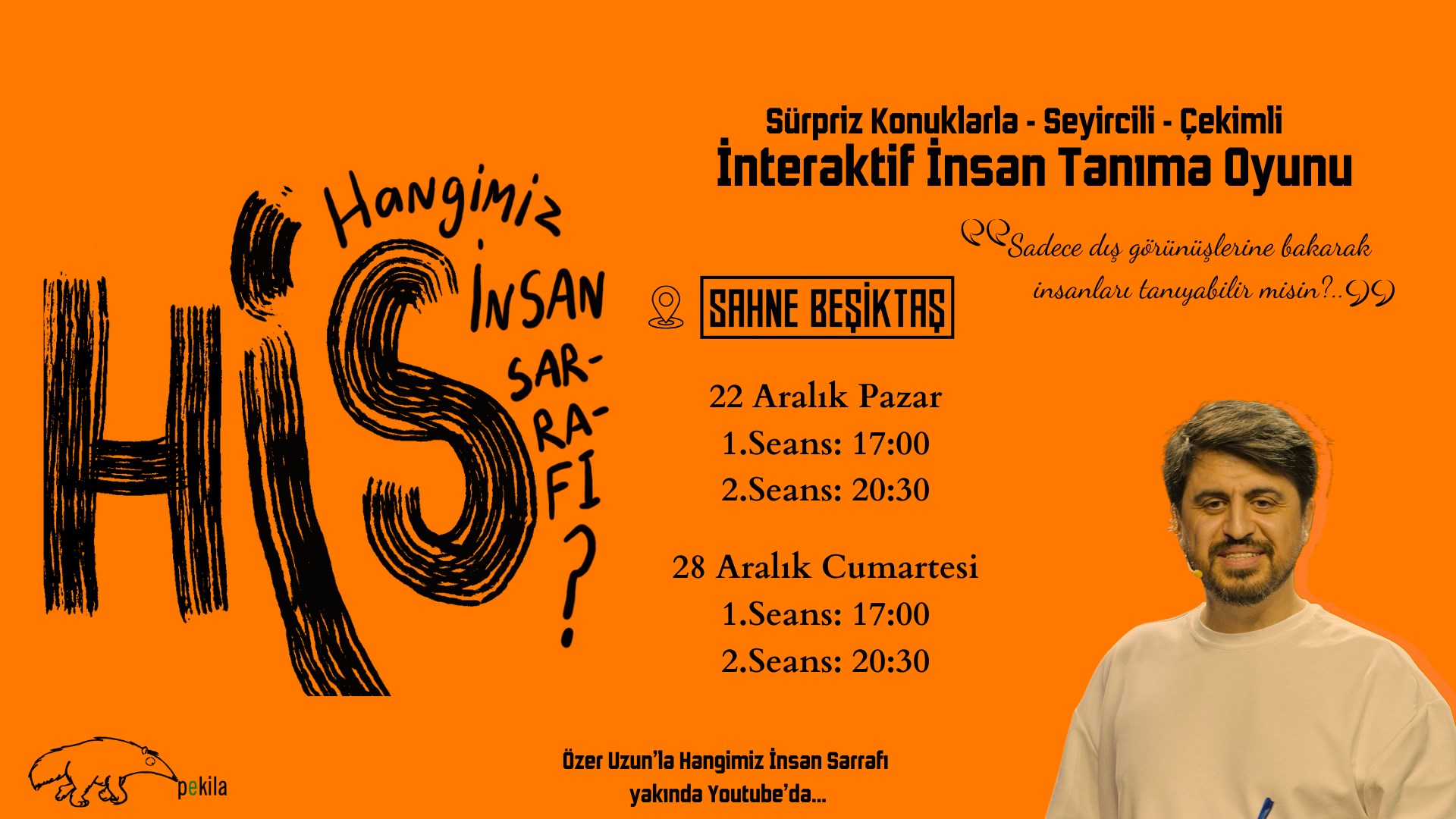 HANGİMİZ İNSAN SARRAFI? (HİS) - Sürpriz Konuklarla Seyircili İnteraktif ...