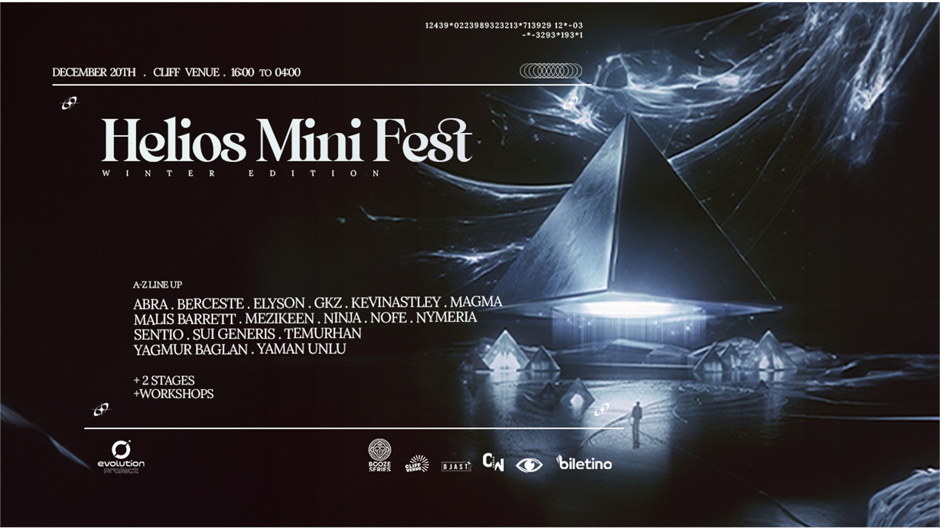 Evolution Project Presents | Helios Mini Fest 'Winter Edition' | 20 December 2024 | Cliff Venue ...