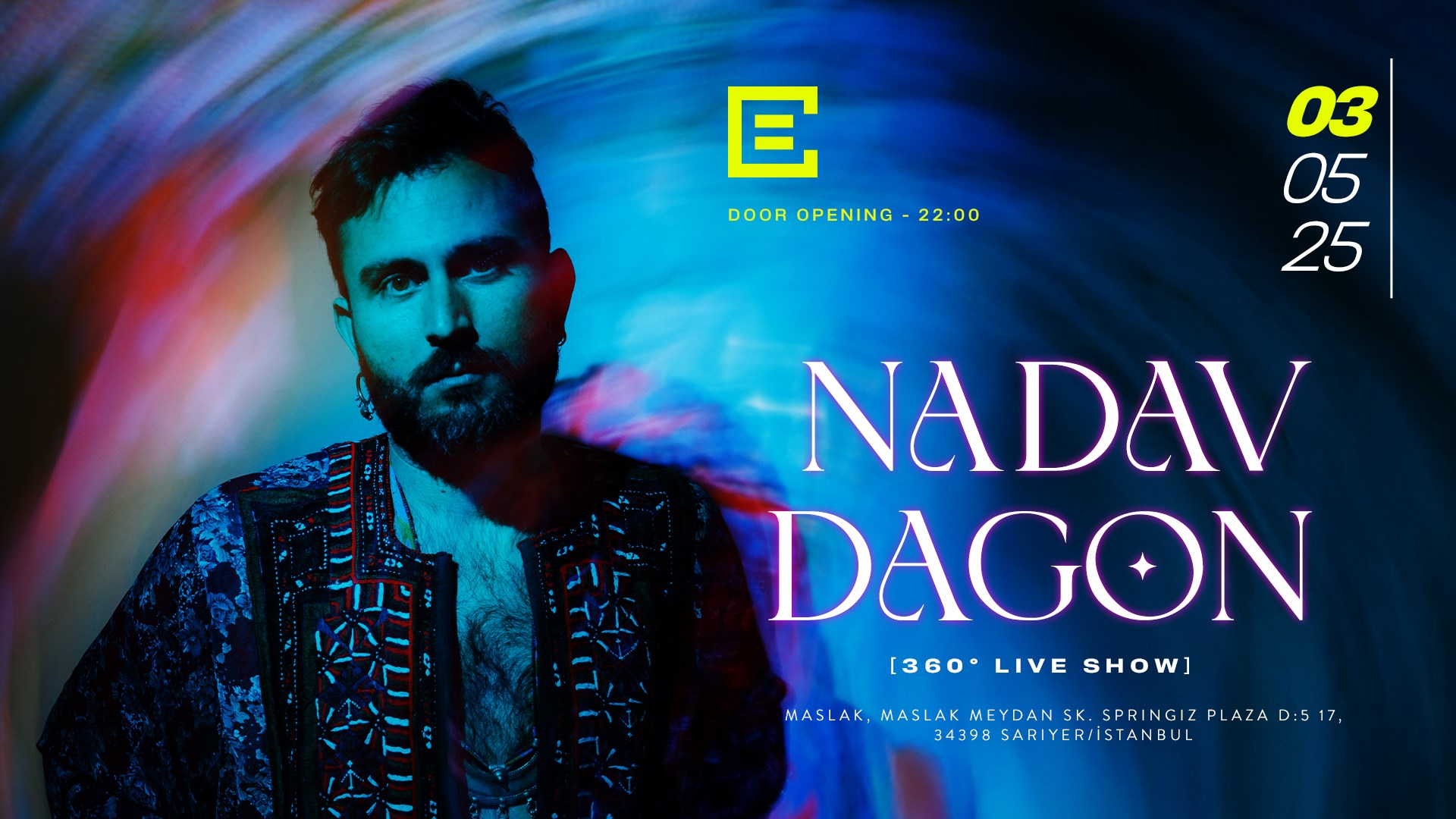 NADAV DAGON [360° live show] at TBC | 03 May 2025 | The Black Cave ...